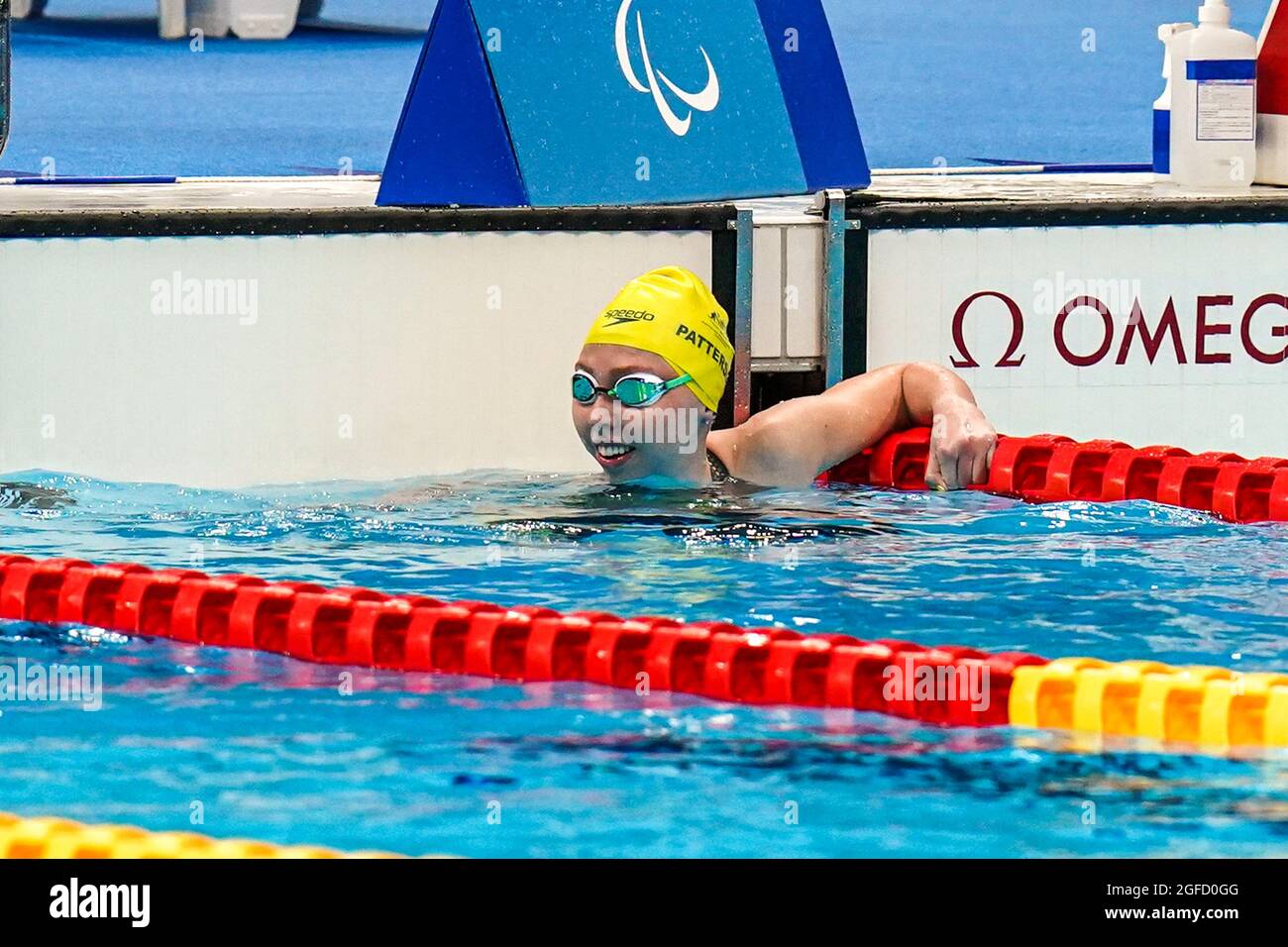 TOKYO, JAPAN - AUGUST 25: Lakeisha Patterson of Australia competing on ...