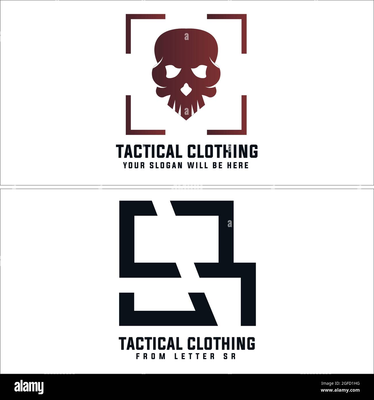 Industry business service clothing logo design vector Stock Vector ...