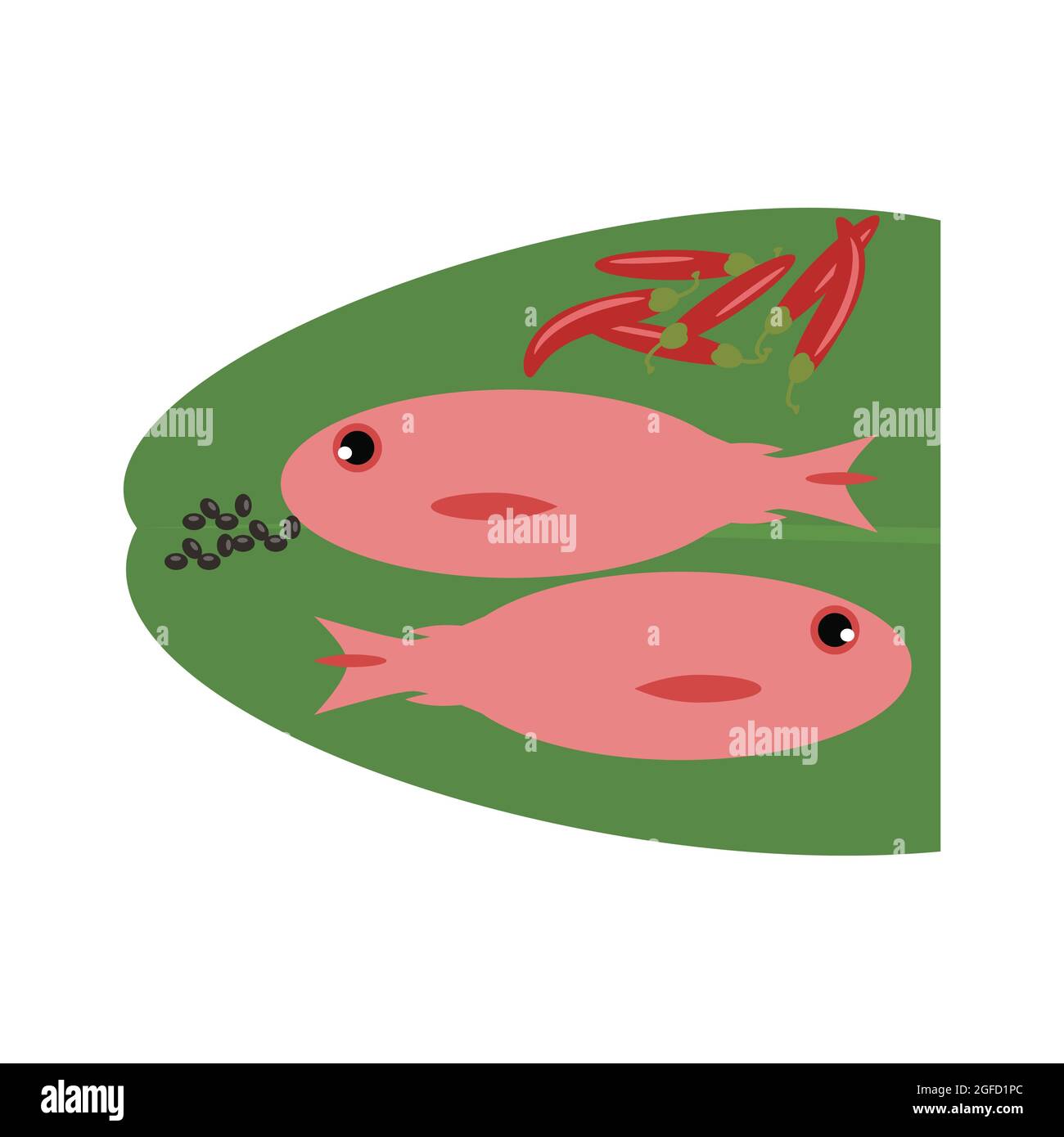 Food cooking background spices Stock Vector Images - Alamy