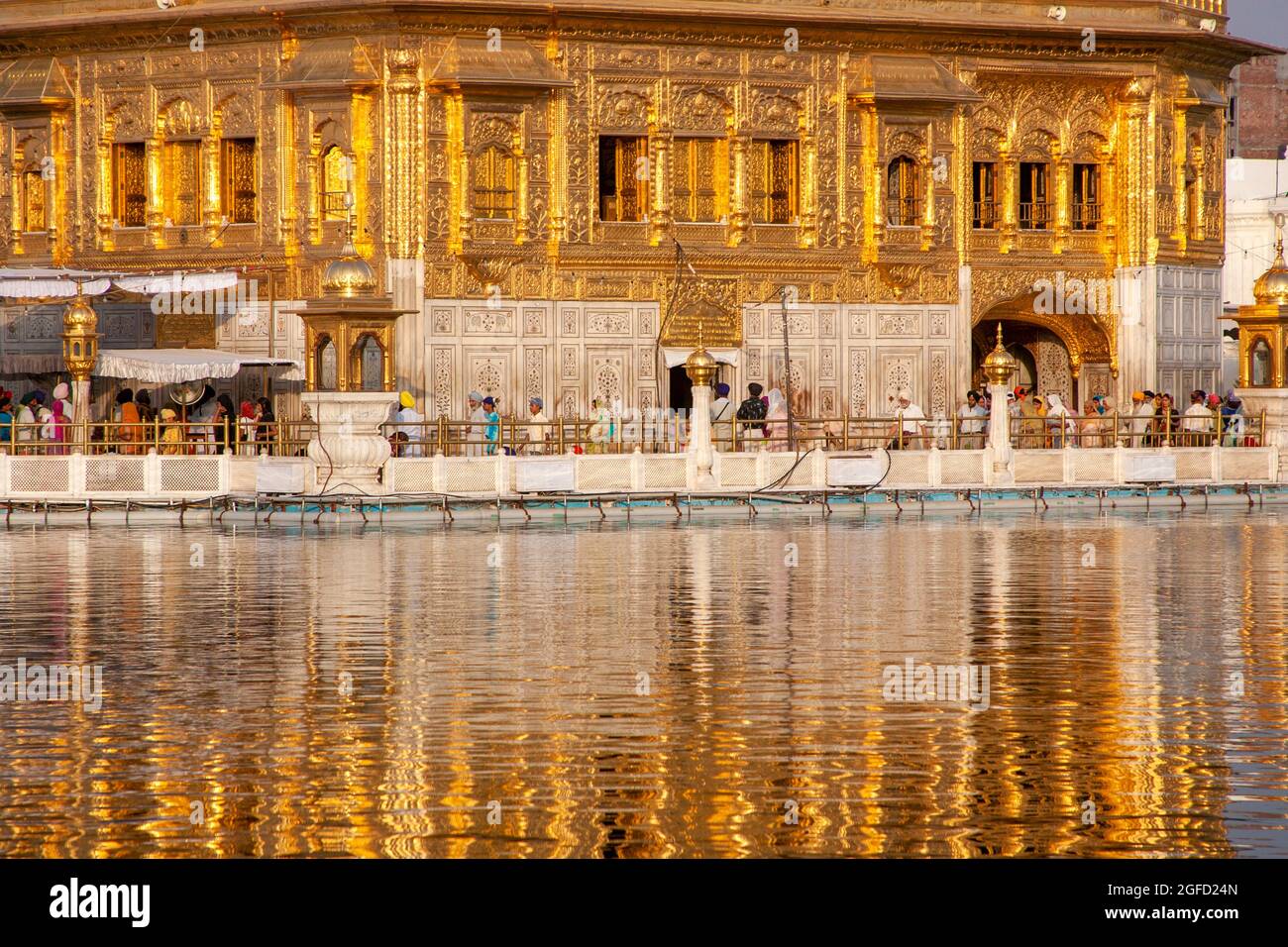The Golden Temple (also known as Harmandir Sahib, lit. "abode of God ...