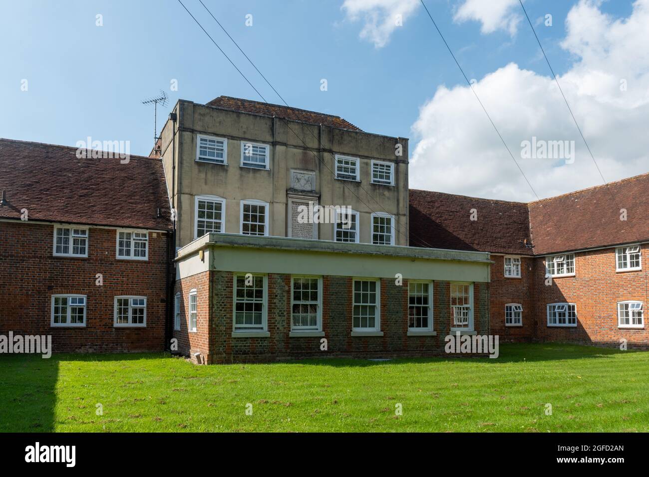 Historic Almshouses called the Countess of Derby's Almshouses in ...