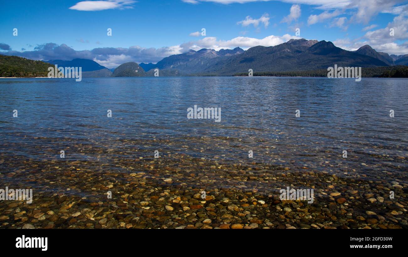 Lake Manapouri, Kepler Track, New Zealand Stock Photo - Alamy