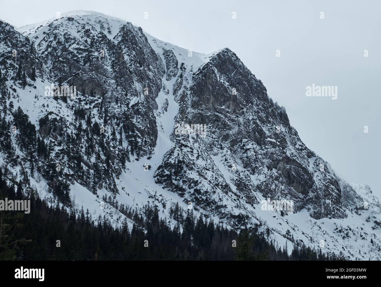 Tatra mountains in the winter Stock Photo - Alamy