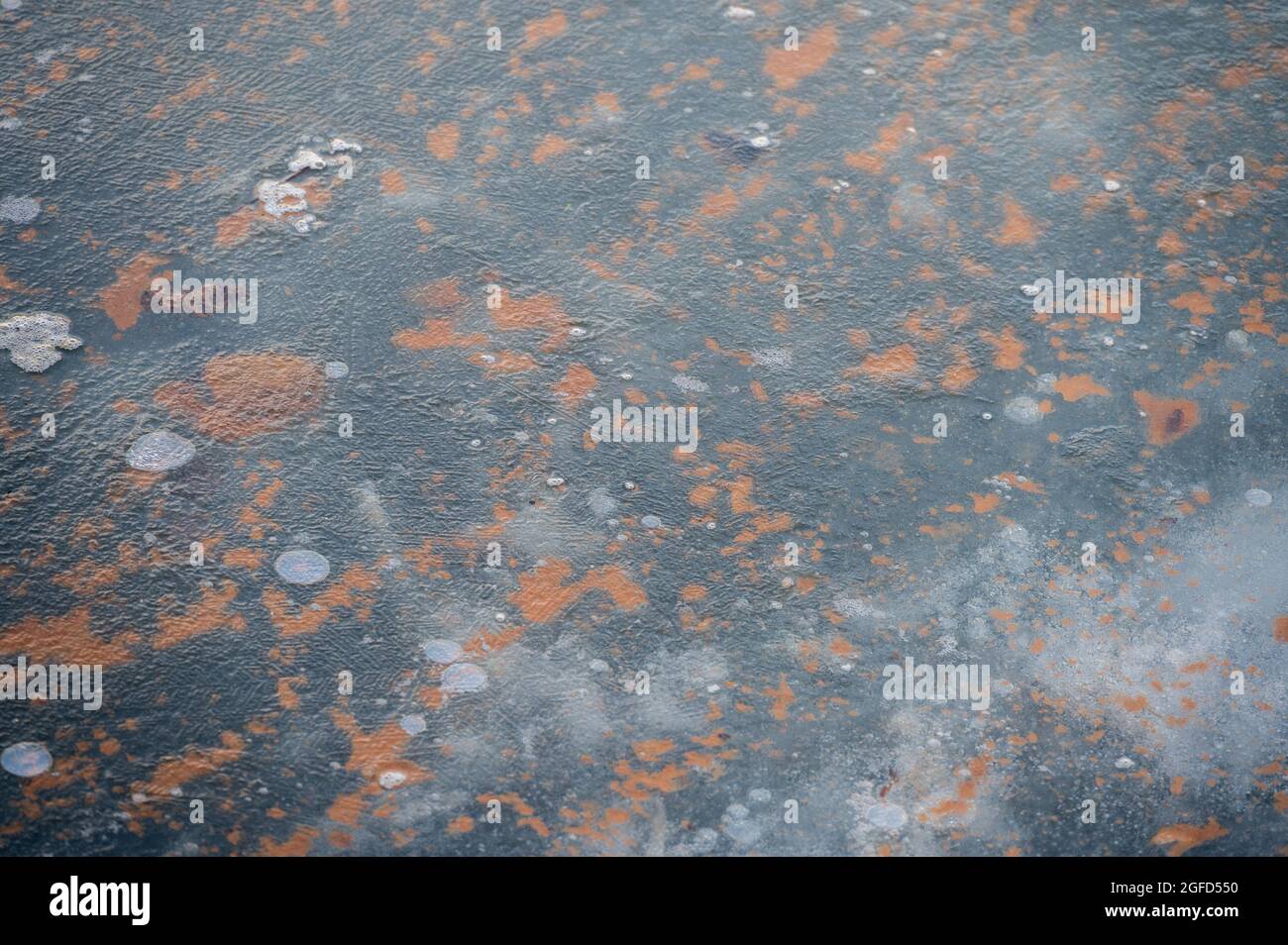Texture of rust patches hi-res stock photography and images - Alamy