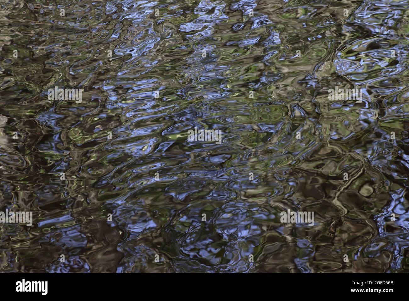 Abstract texture of water reflection, serene background for relaxation ...