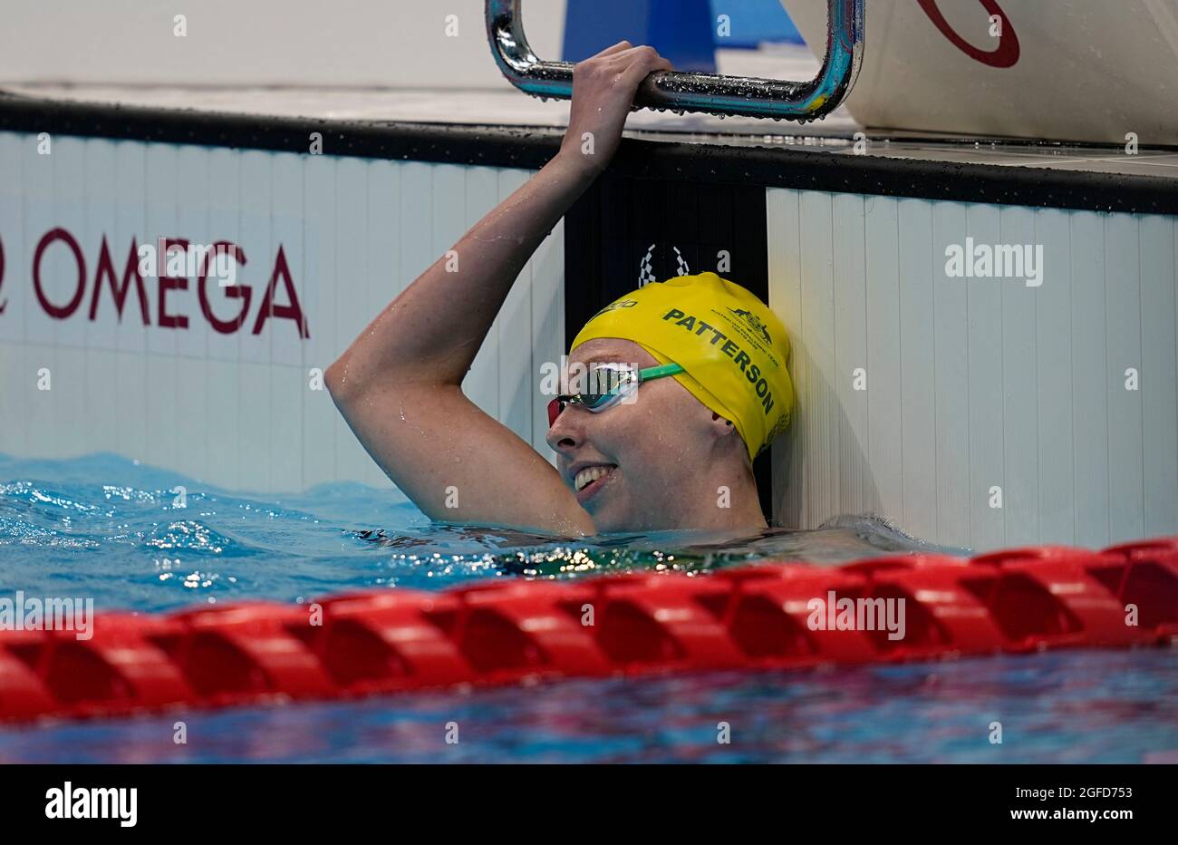 August 25, 2021: Lakeisha Patterson from Australia during swimming at ...