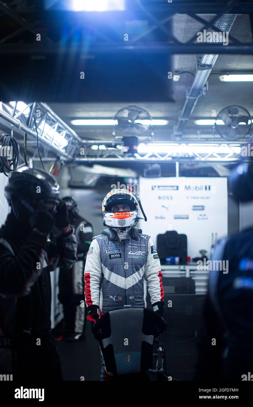 Le Mans, Frankreich. 22nd Aug, 2021. Porsche GT Team (# 92), Neel Jani ...