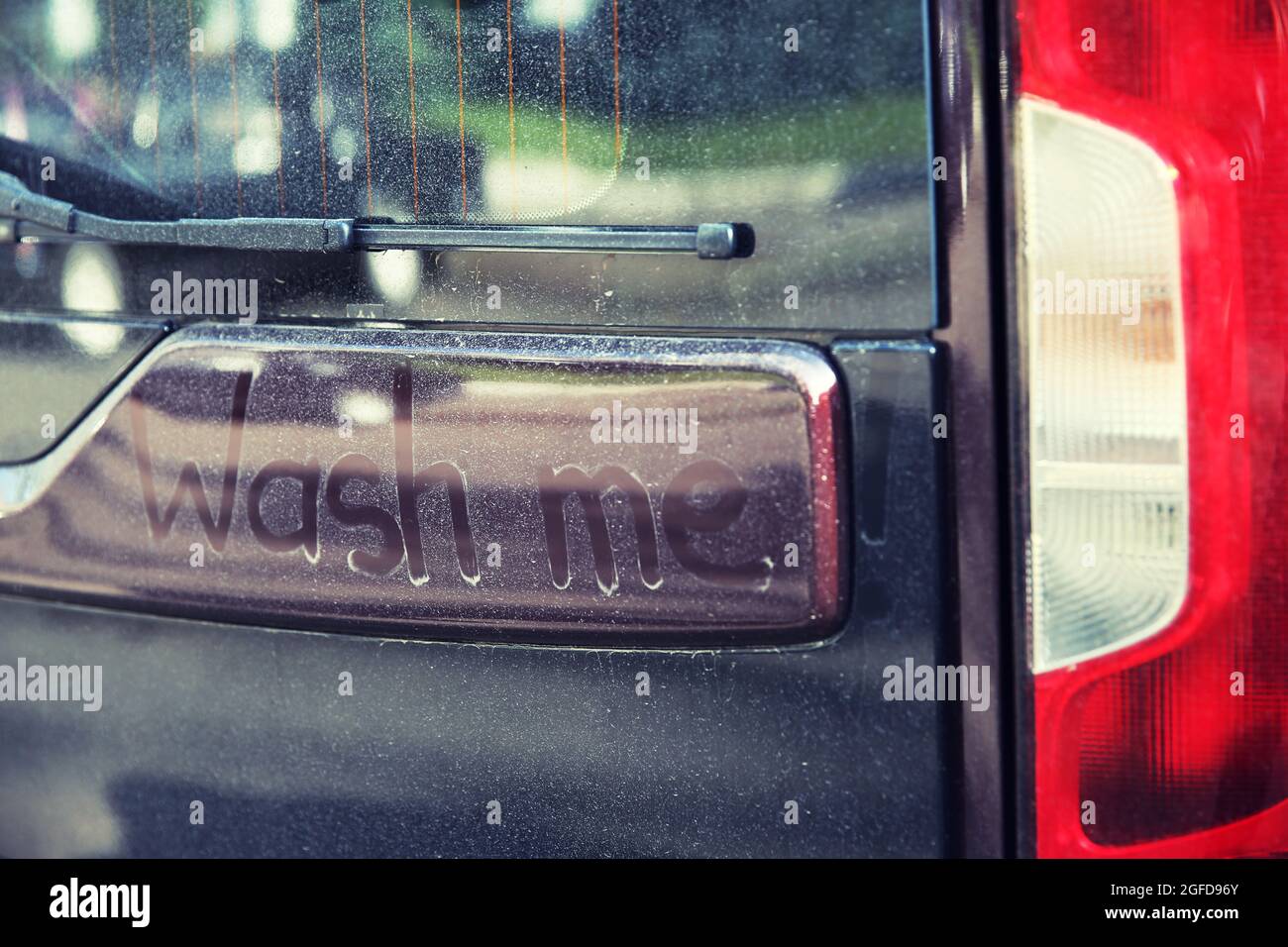 Slogan on car door hi-res stock photography and images - Alamy