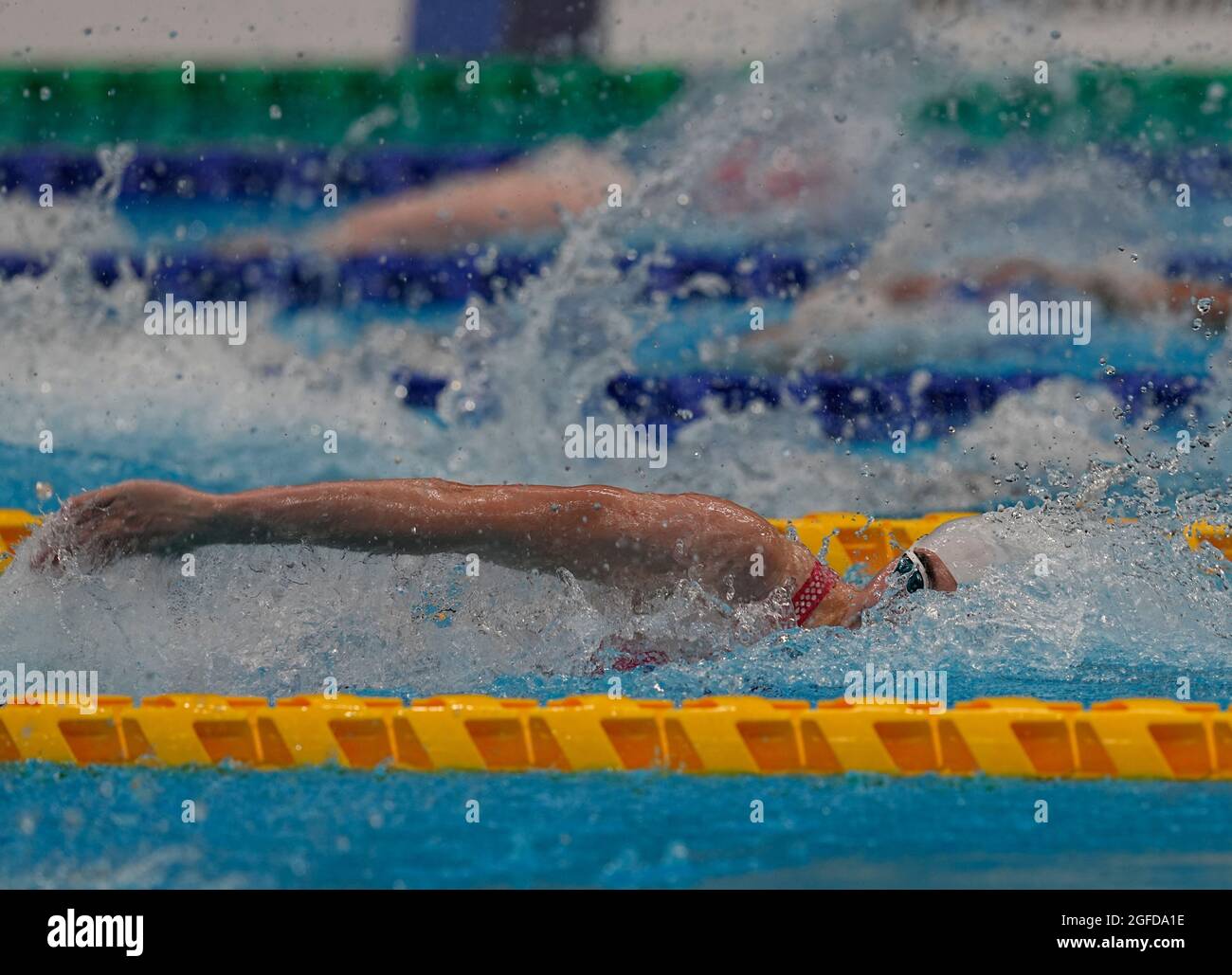August 25, 2021: Anastasiia Gontar from Russia winning gold during ...