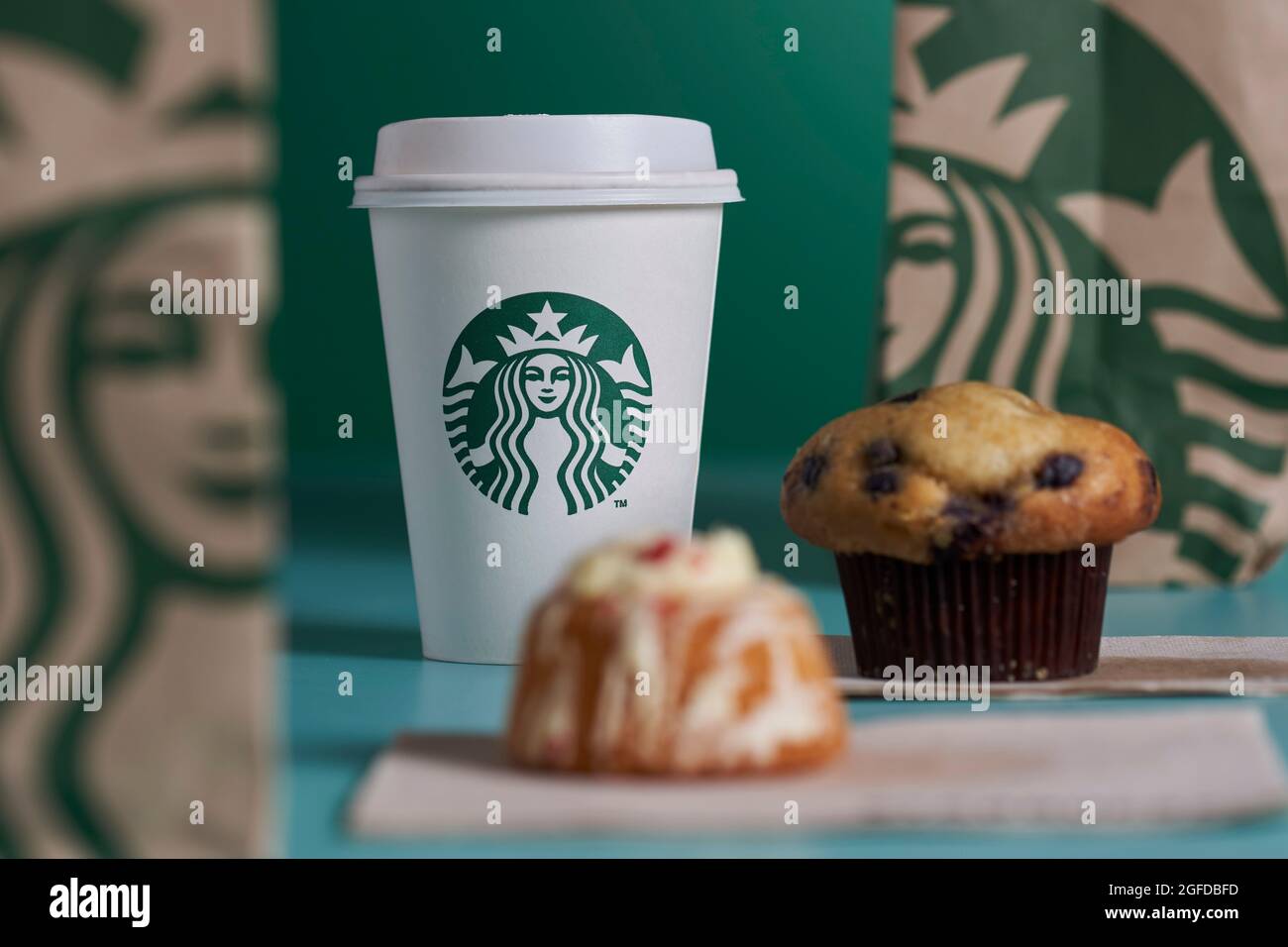 Muffin break logo hi-res stock photography and images - Alamy