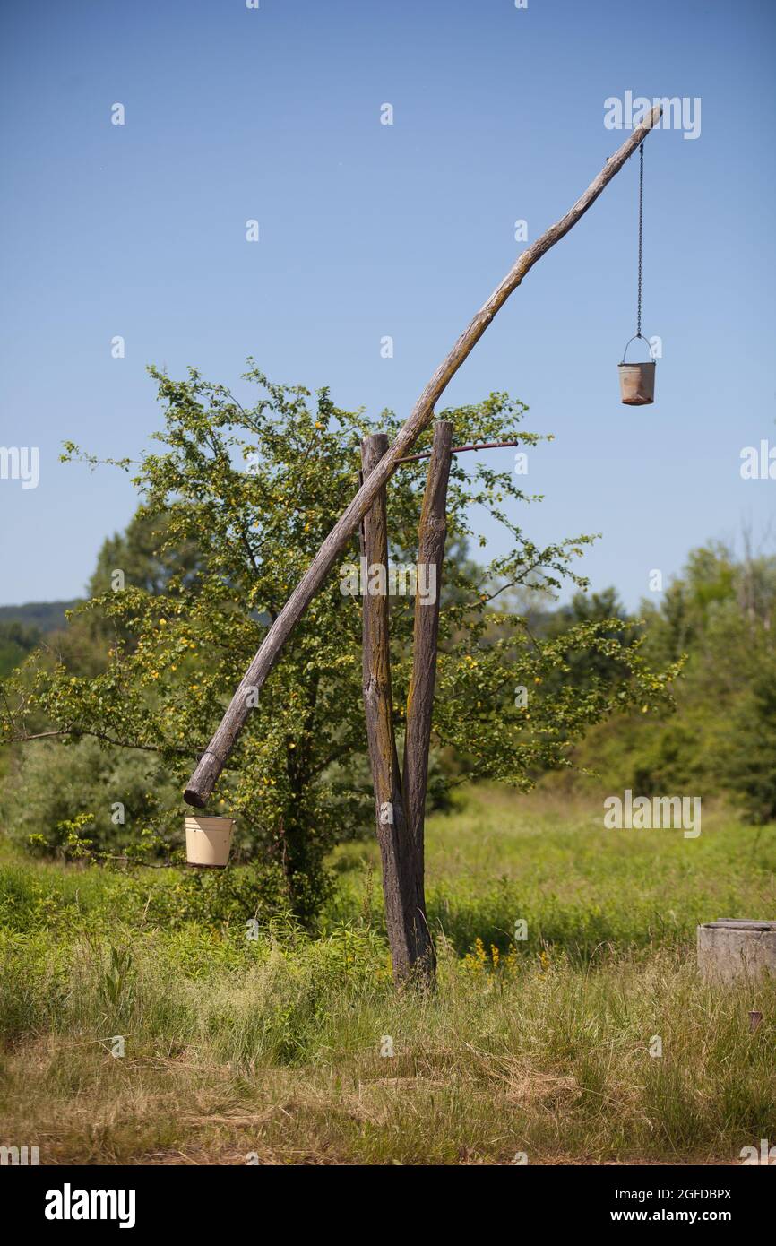 The well sweep hi-res stock photography and images - Alamy