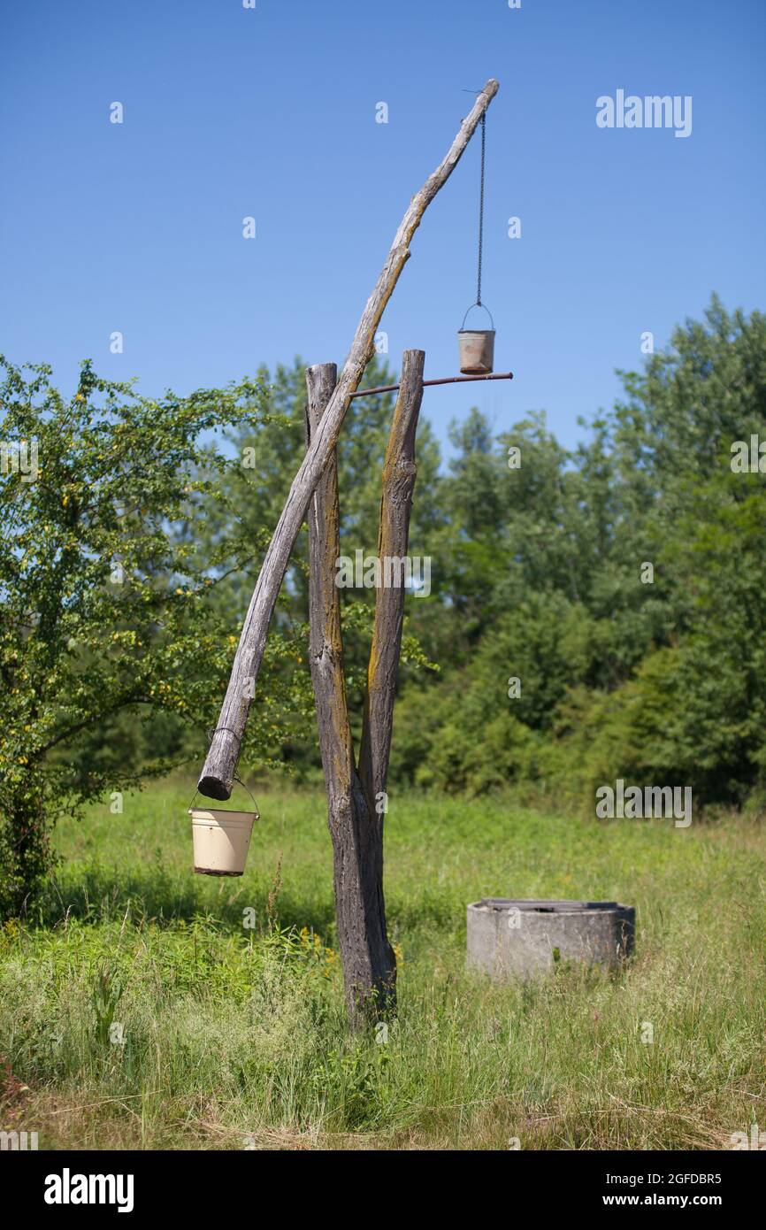 The well sweep hi-res stock photography and images - Alamy