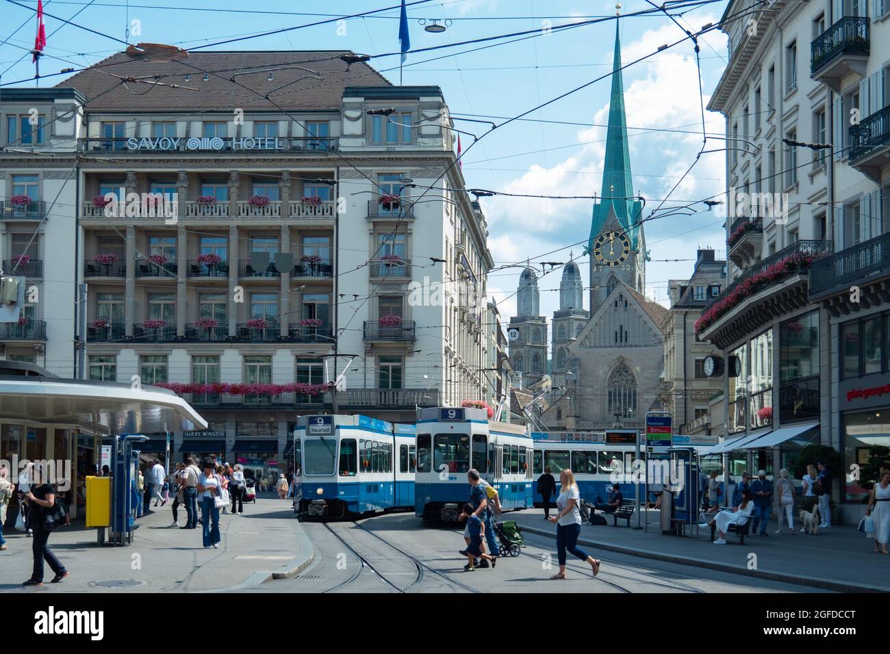 Paradeplatz zurich paradeplatz hi-res stock photography and images - Alamy
