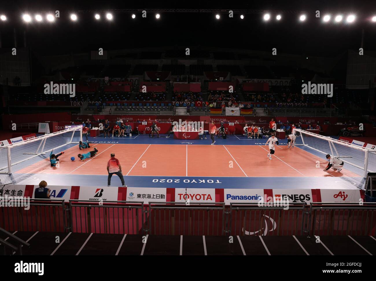 Goalball field hi-res stock photography and images - Alamy