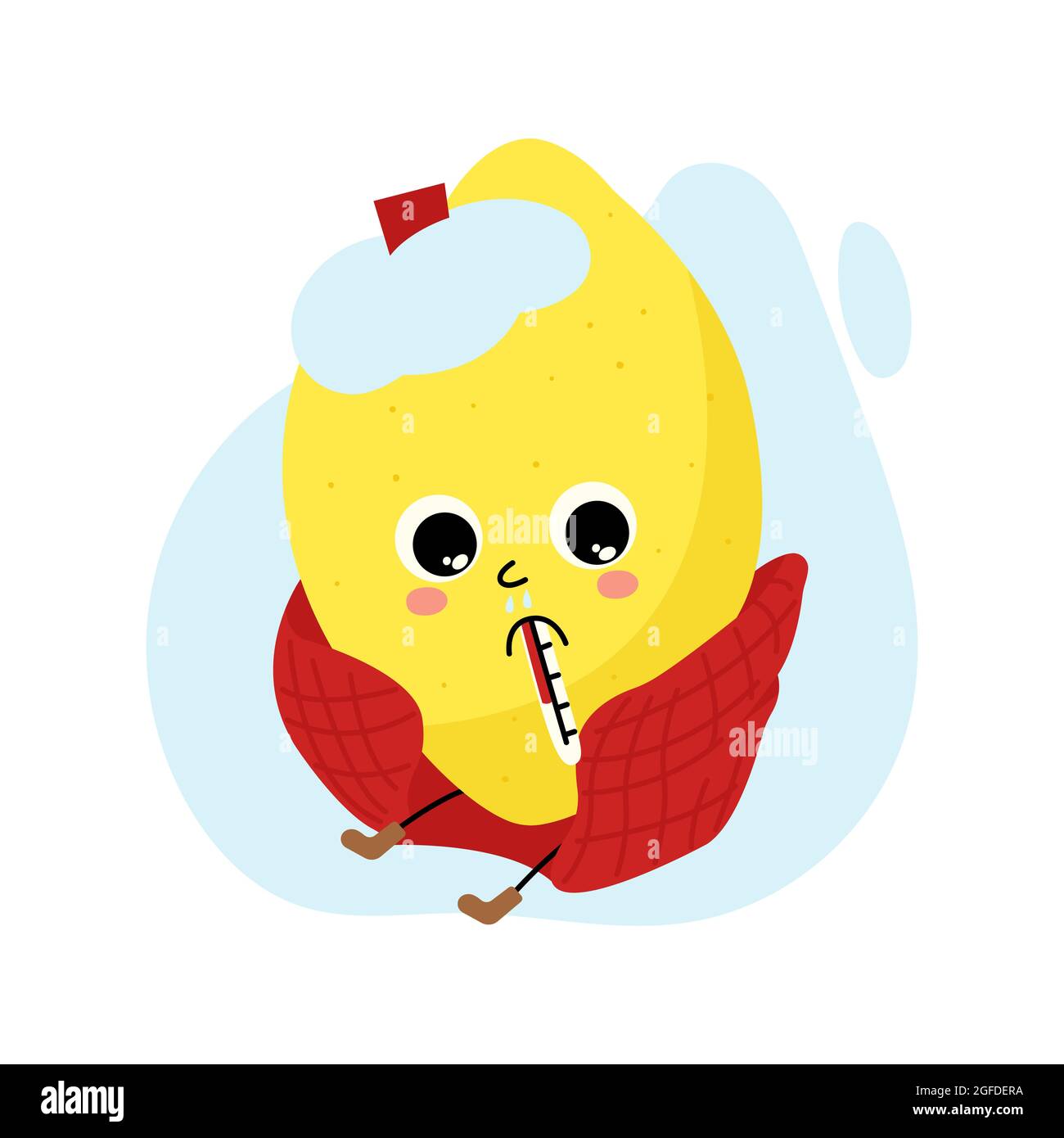 Lemon compress Stock Vector Images - Alamy