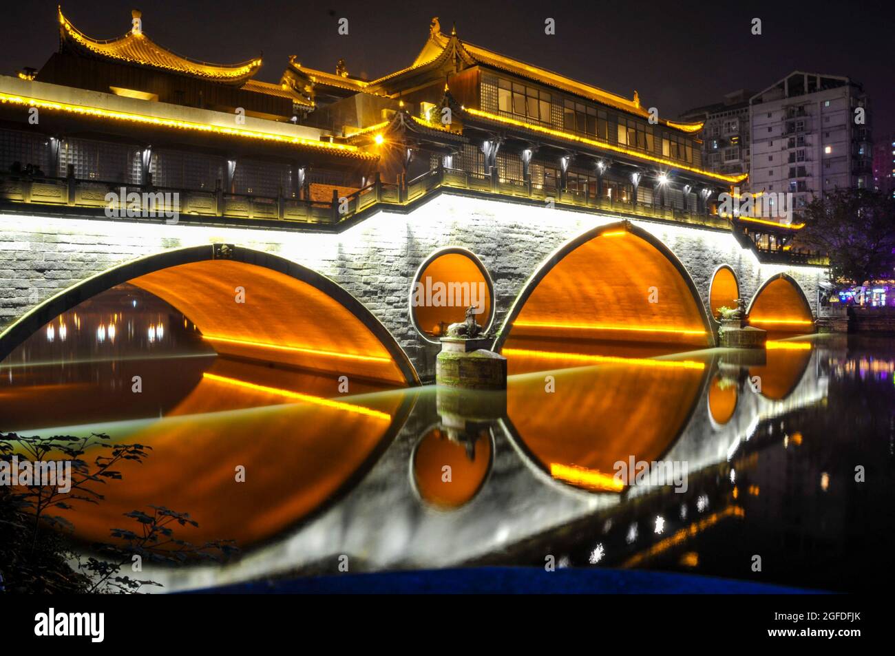 Anshun bridge chengdu hi-res stock photography and images - Alamy