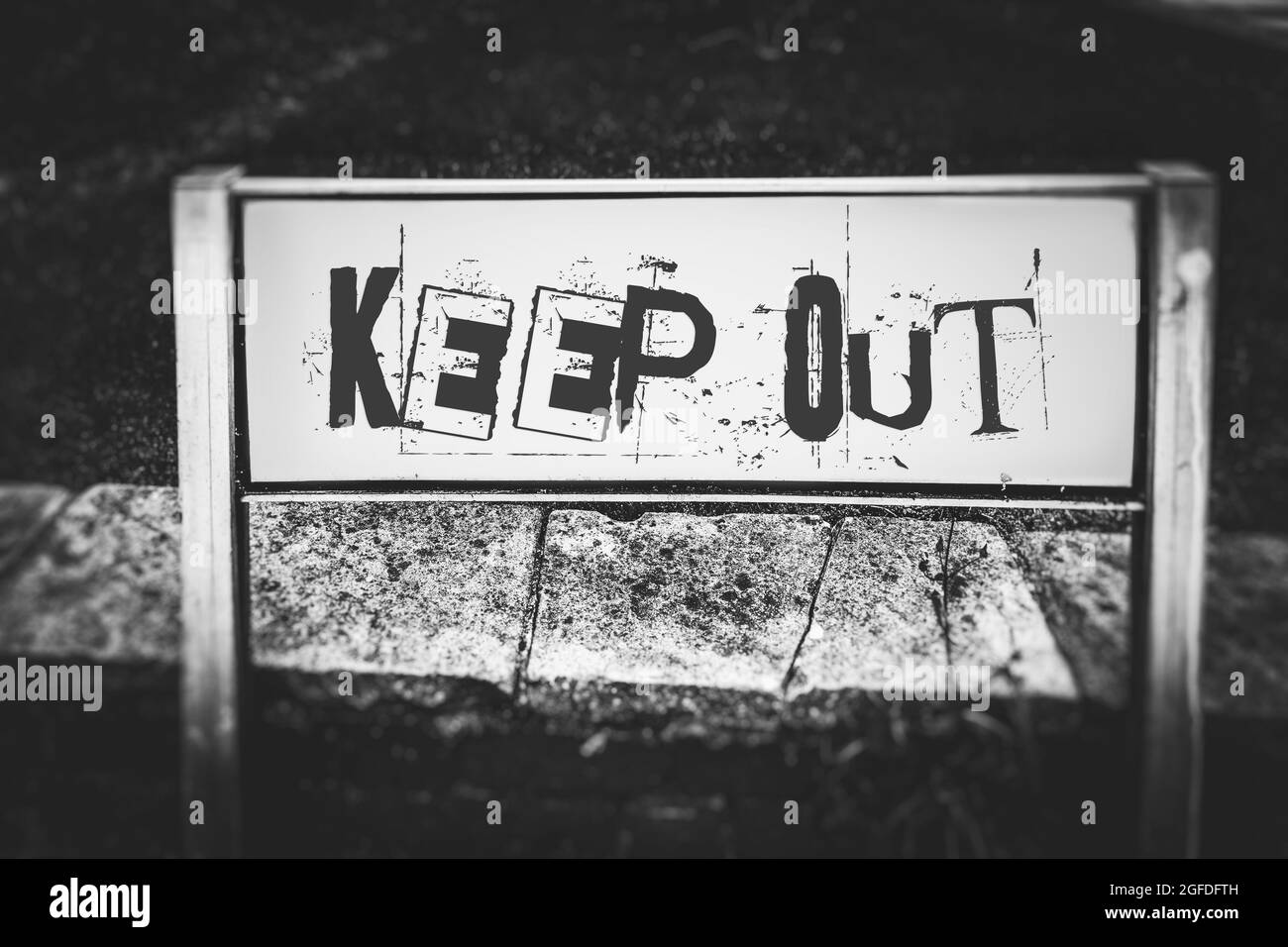 Keep Out, Road Sign, Signage, Warning, Hazard, Restricted Stock Photo ...