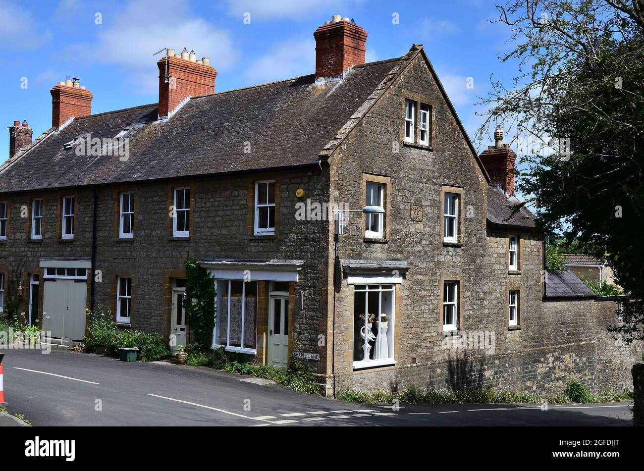 Yetminster village in Dorset UK Stock Photo - Alamy