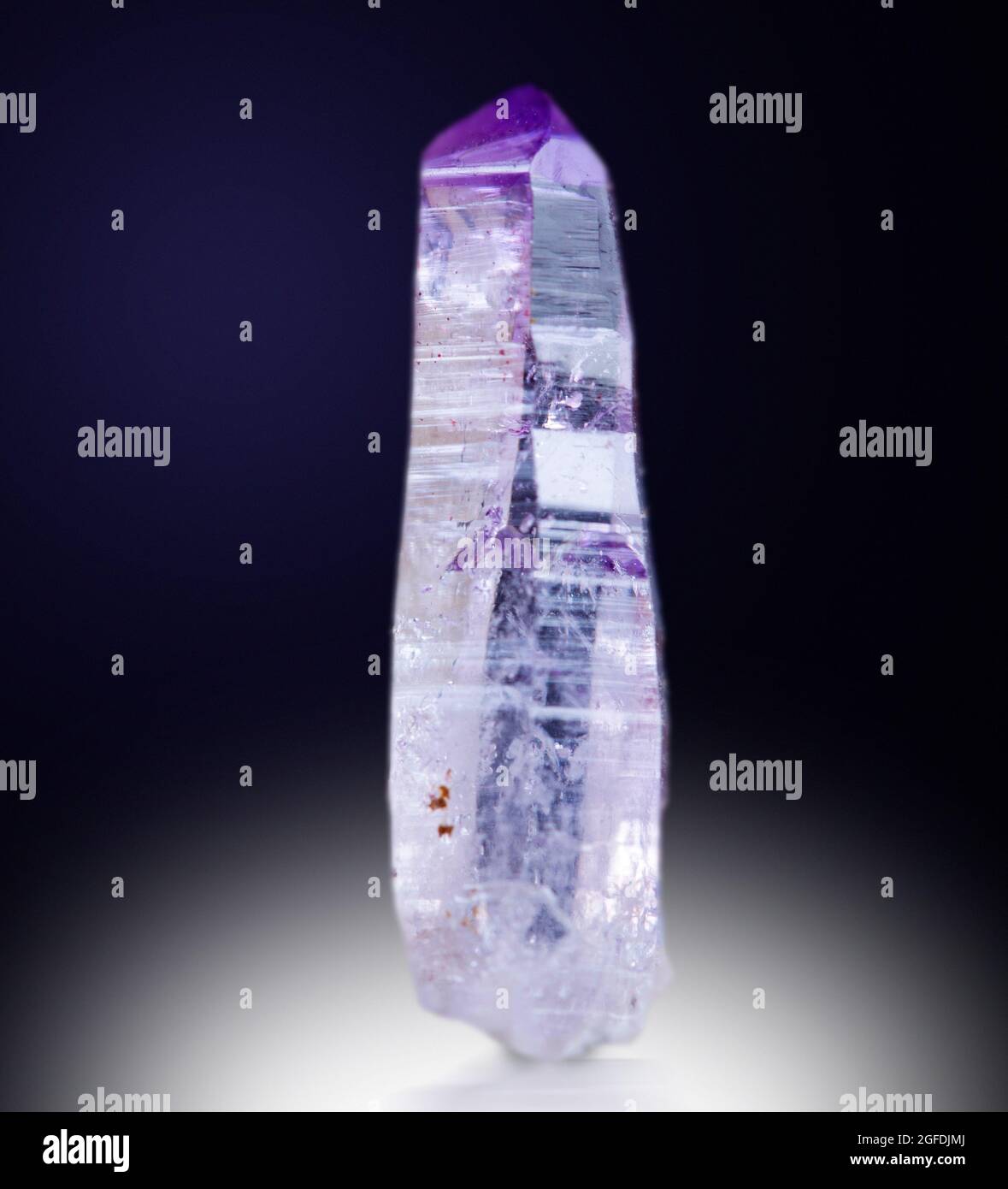 amethyst mineral specimen stone rock geology gem crystal Stock Photo ...