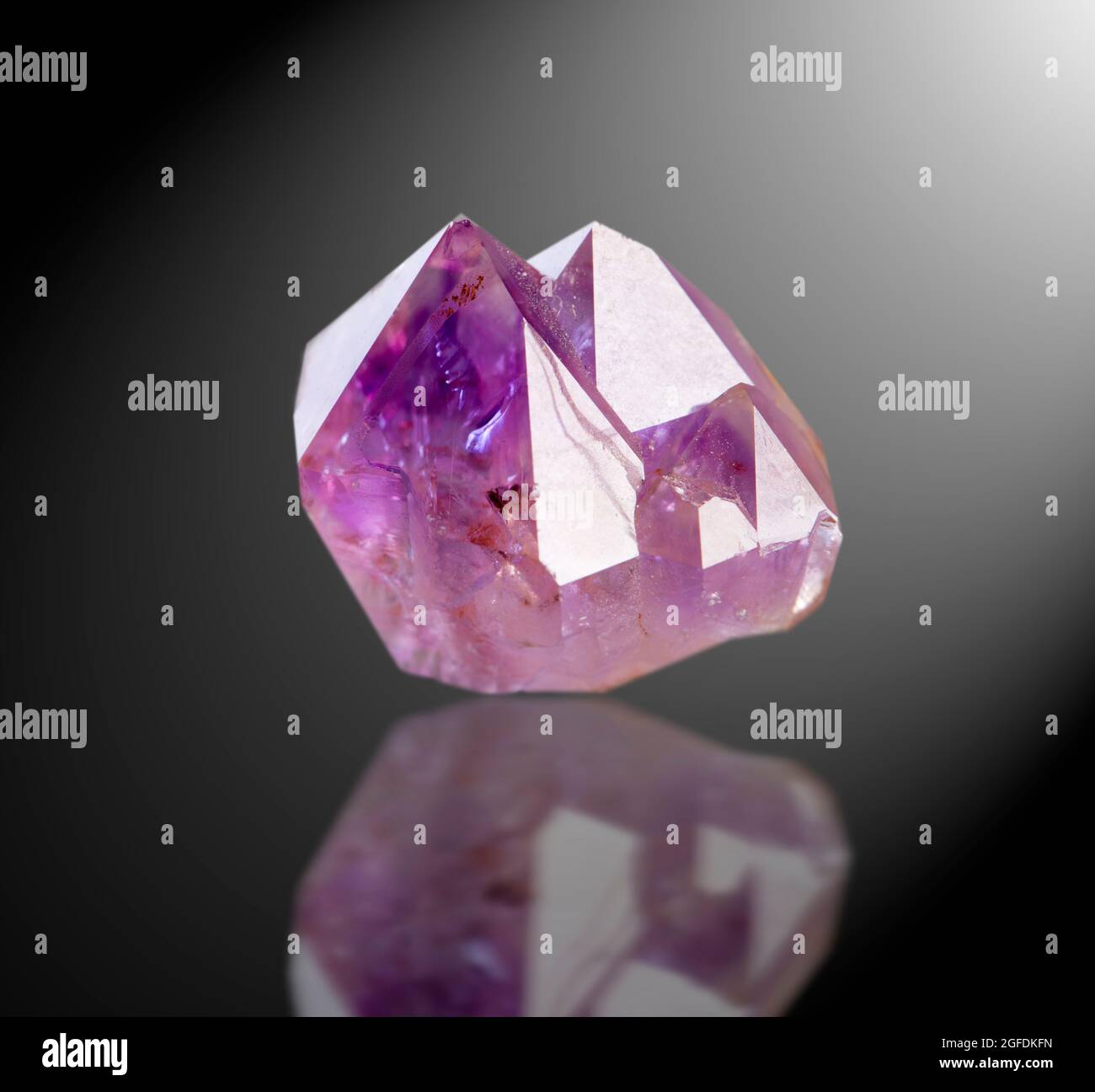 amethyst mineral specimen stone rock geology gem crystal Stock Photo ...