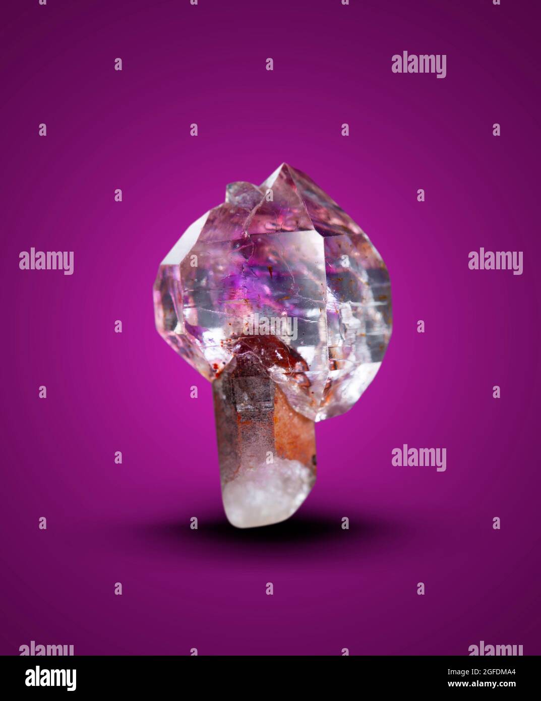 amethyst mineral specimen stone rock geology gem crystal Stock Photo ...