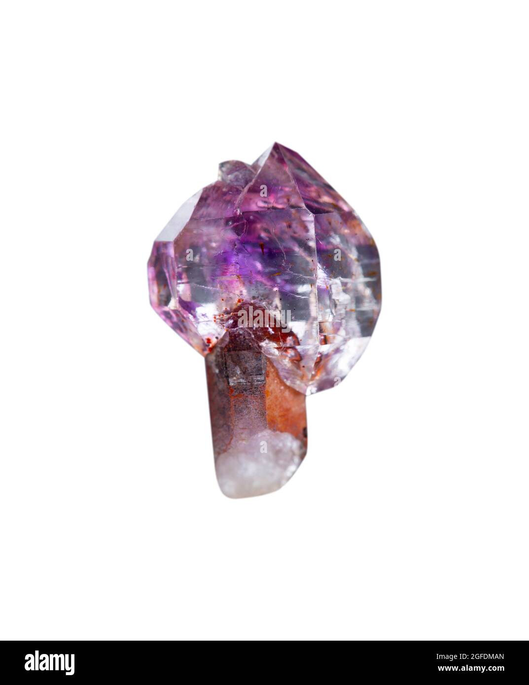 amethyst mineral specimen stone rock geology gem crystal Stock Photo ...