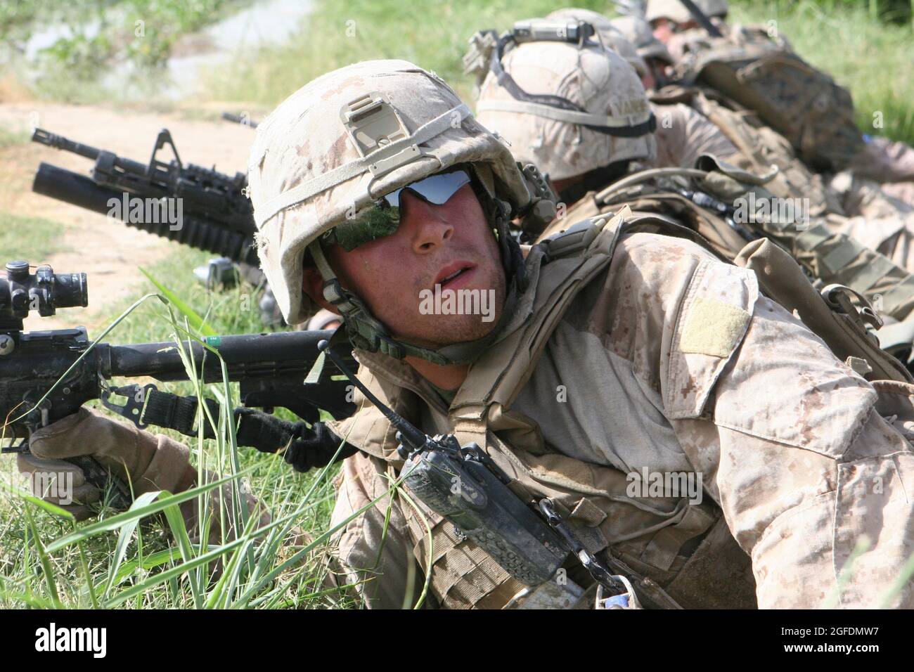 Sgt. Jonathon Delgado, a squad leader with Company E, 2nd Battalion ...