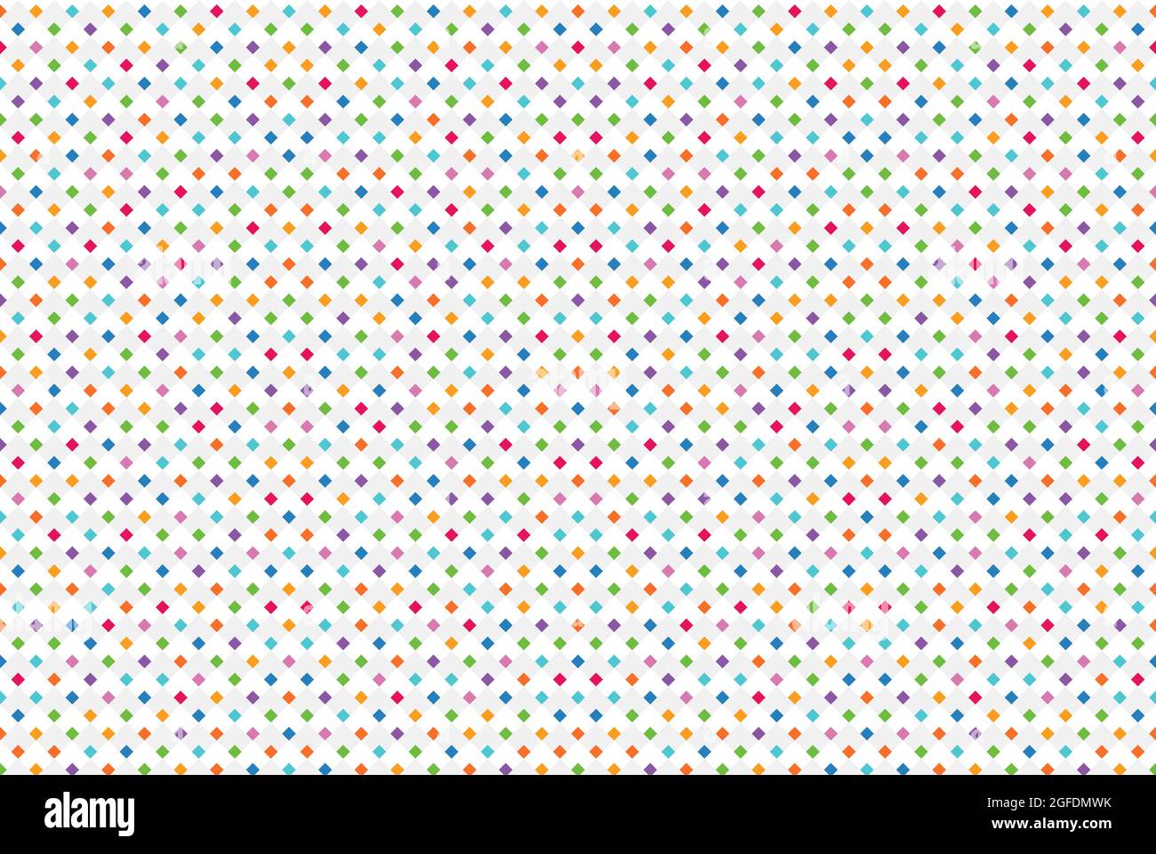 Colorful Checkered Pattern on a Diamond Background Stock Vector Image ...
