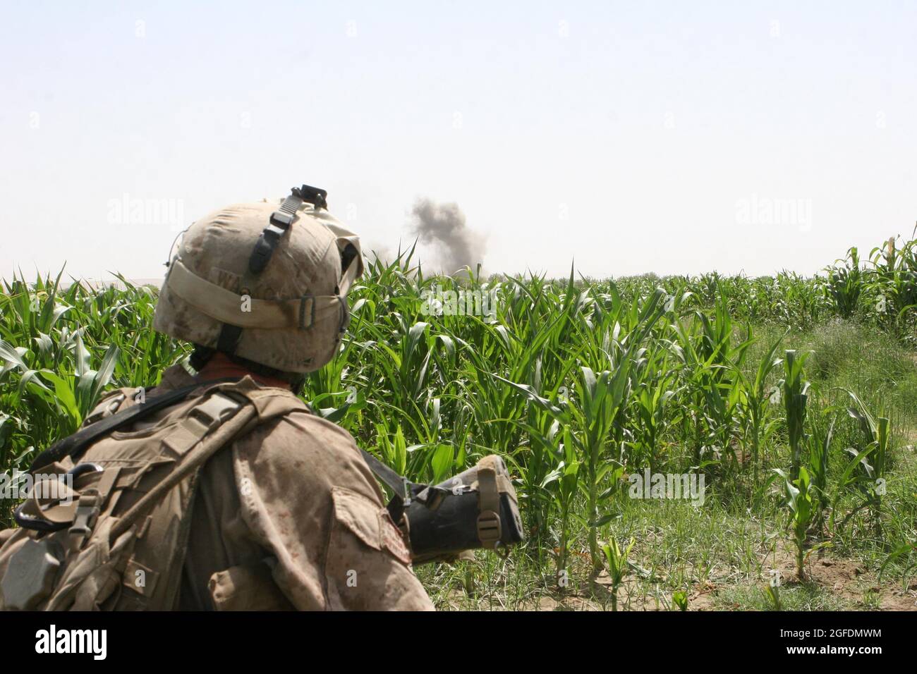 Pfc. Steven Wasko, a rifleman with Company E, 2nd Battalion, 8th Marine ...