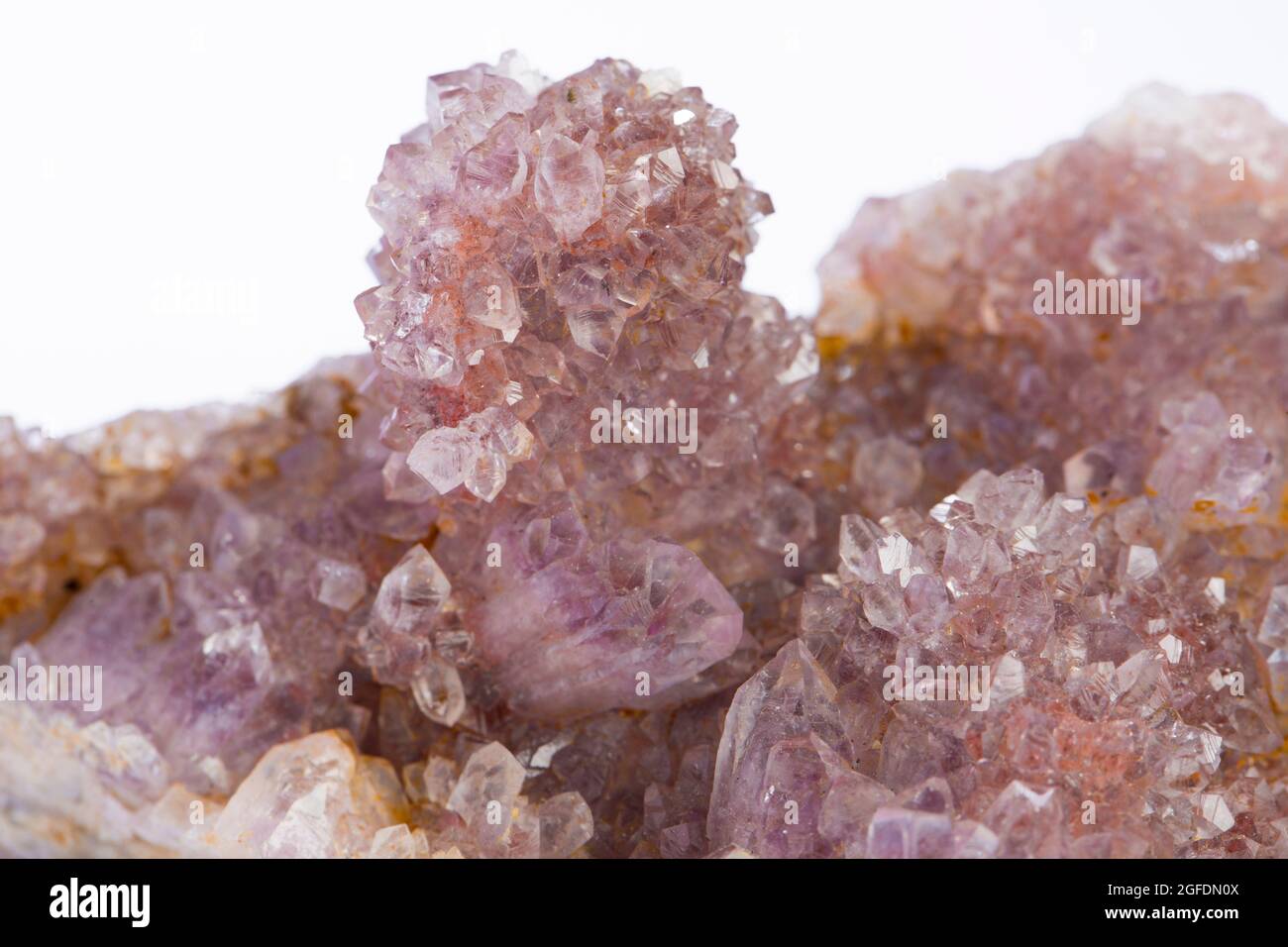 amethyst mineral specimen stone rock geology gem crystal Stock Photo ...
