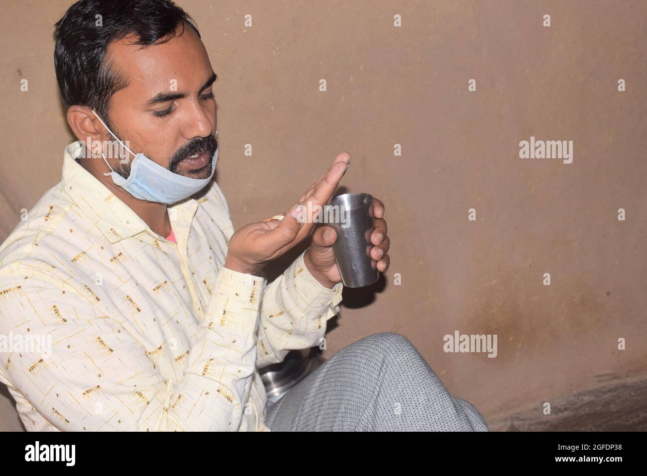 Indian rural at night hi-res stock photography and images - Alamy