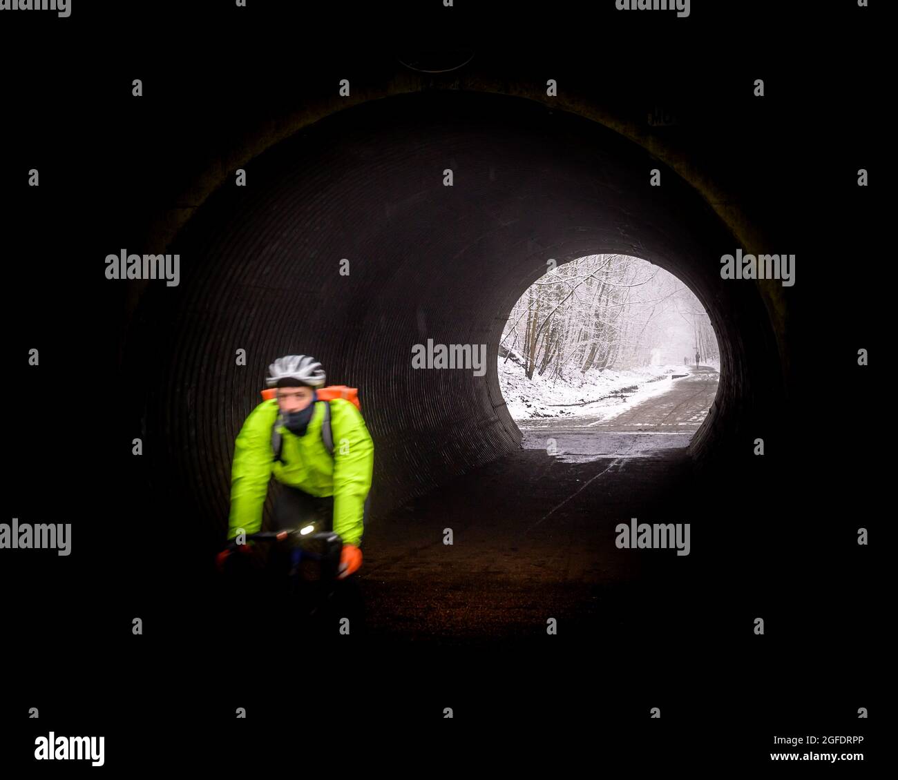 Tyldesley Loopline - Worsley Woods, Worsley. Former railway line Stock ...