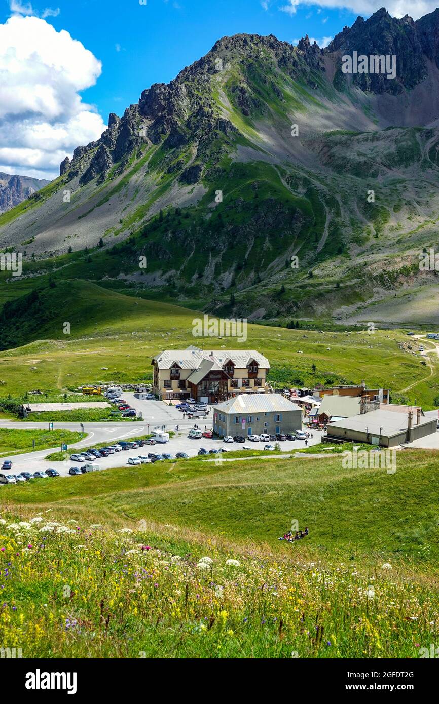 Col du Galbier, Ecrins Mountains, French Alps, France Stock Photo - Alamy