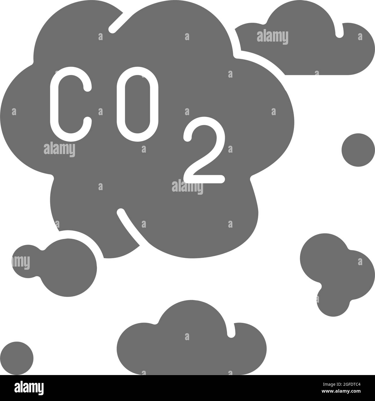 Carbon emissions icon Black and White Stock Photos & Images - Alamy