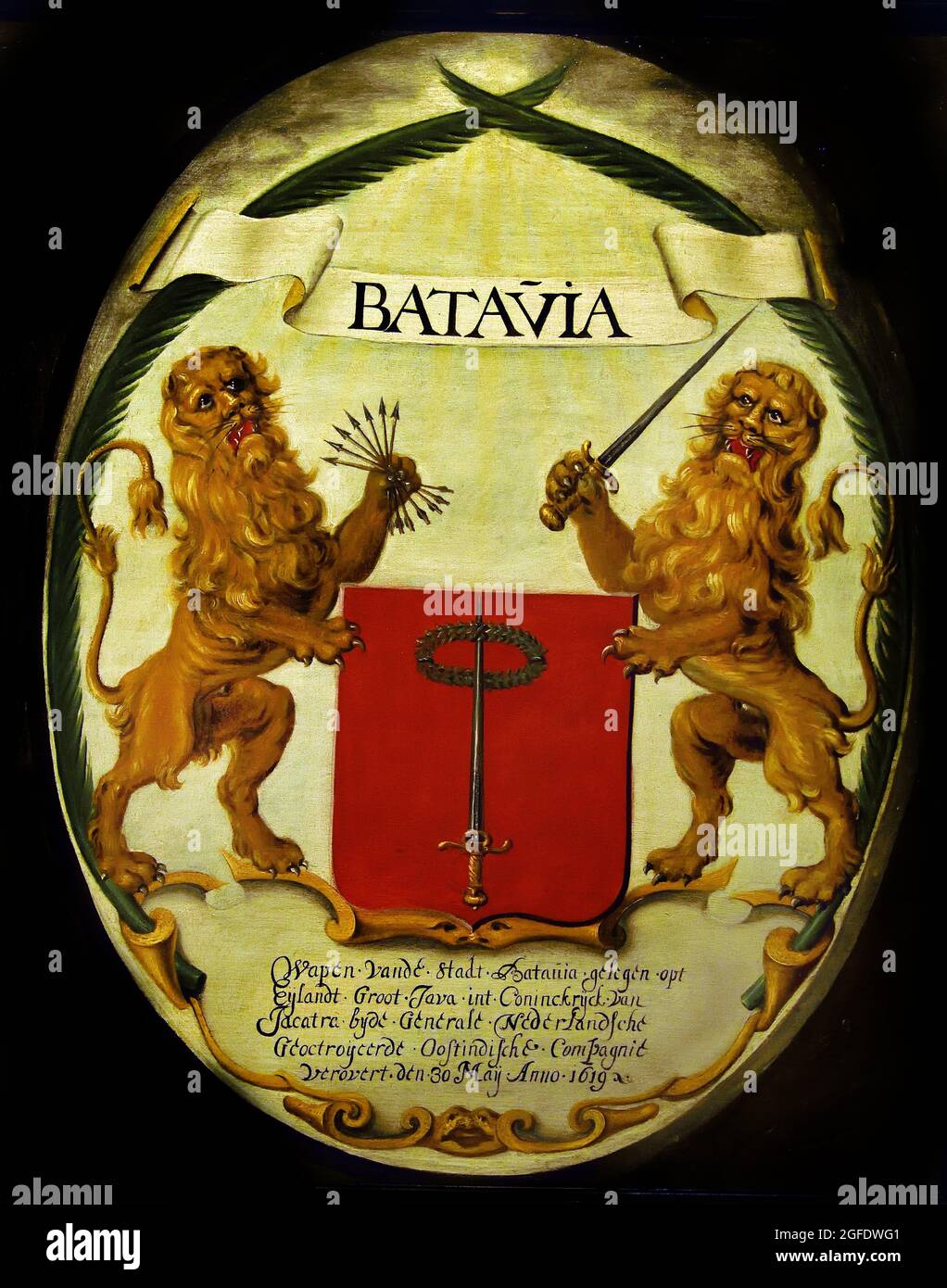 Dutch Lion Coat Of Arms