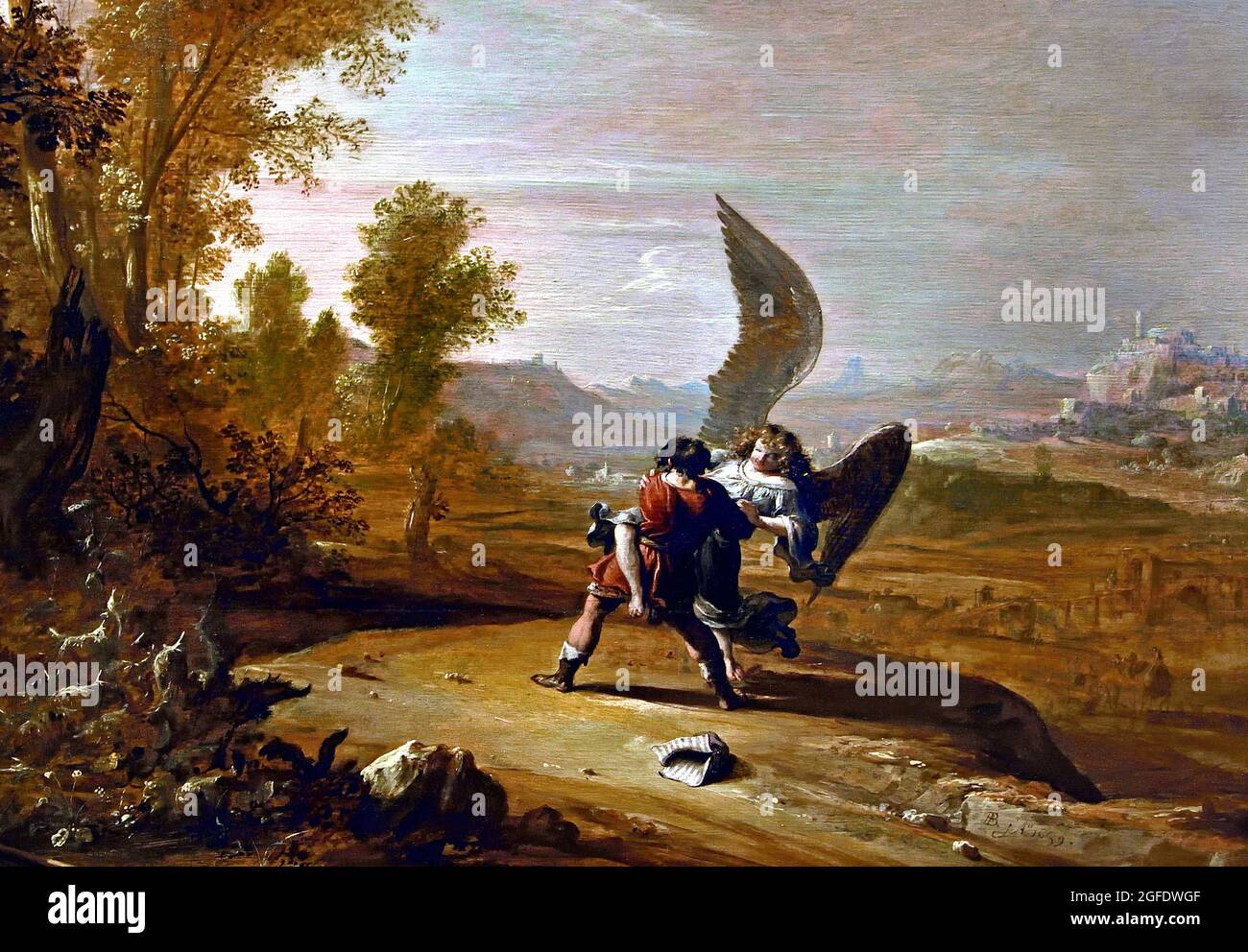 Jacob wrestles with the angel hi-res stock photography and images - Alamy