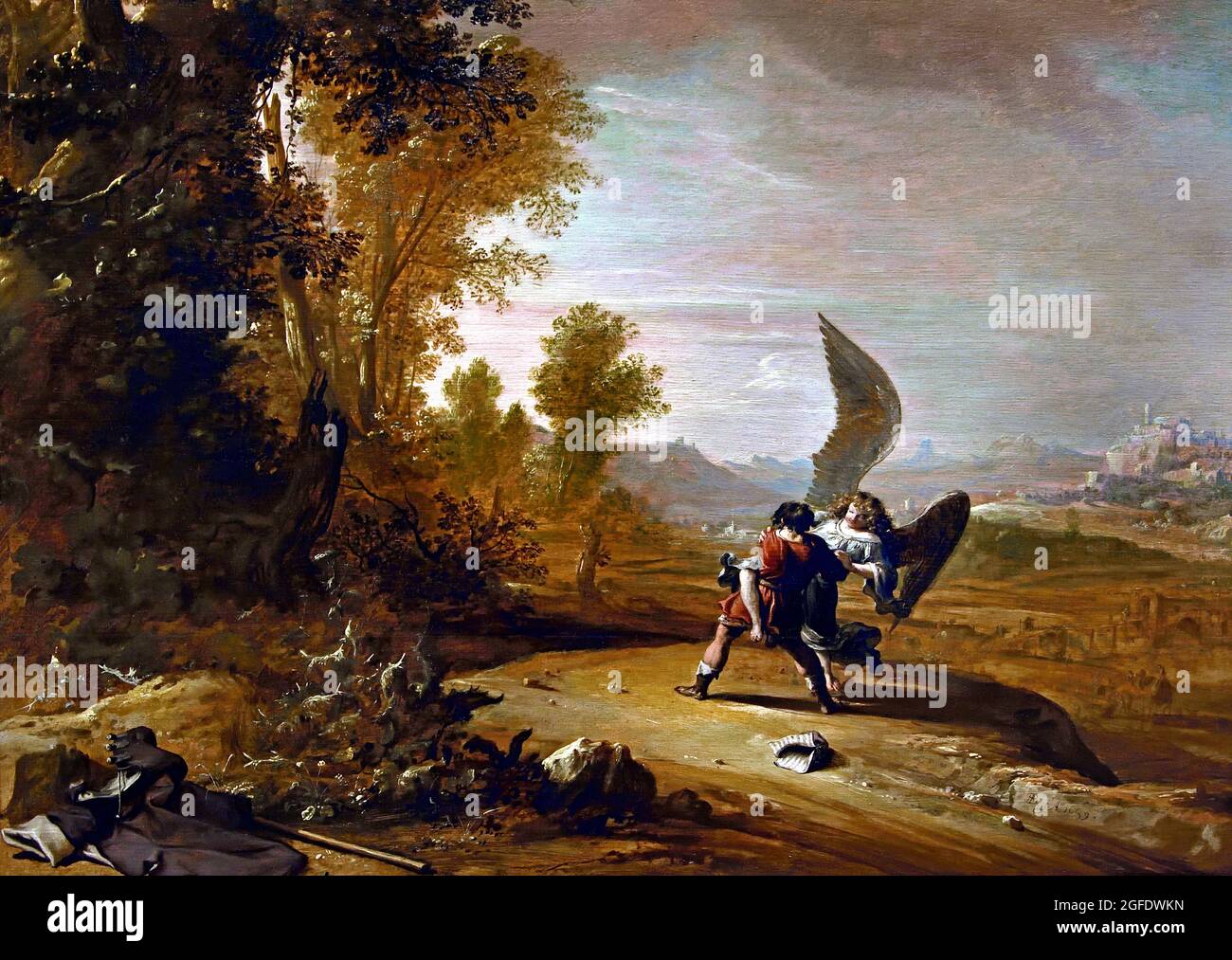 Jacob wrestles with an angel hi-res stock photography and images - Alamy