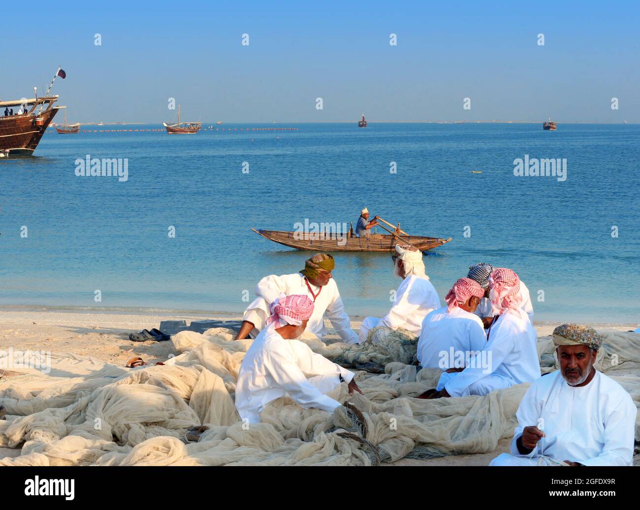 Omani Traditional fisherman's Life -OMAN Stock Photo - Alamy