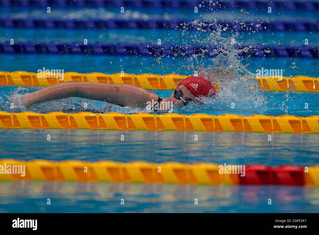 Tokyo, Japan. August 25, 2021: Tully Kearney during Swimming at the ...