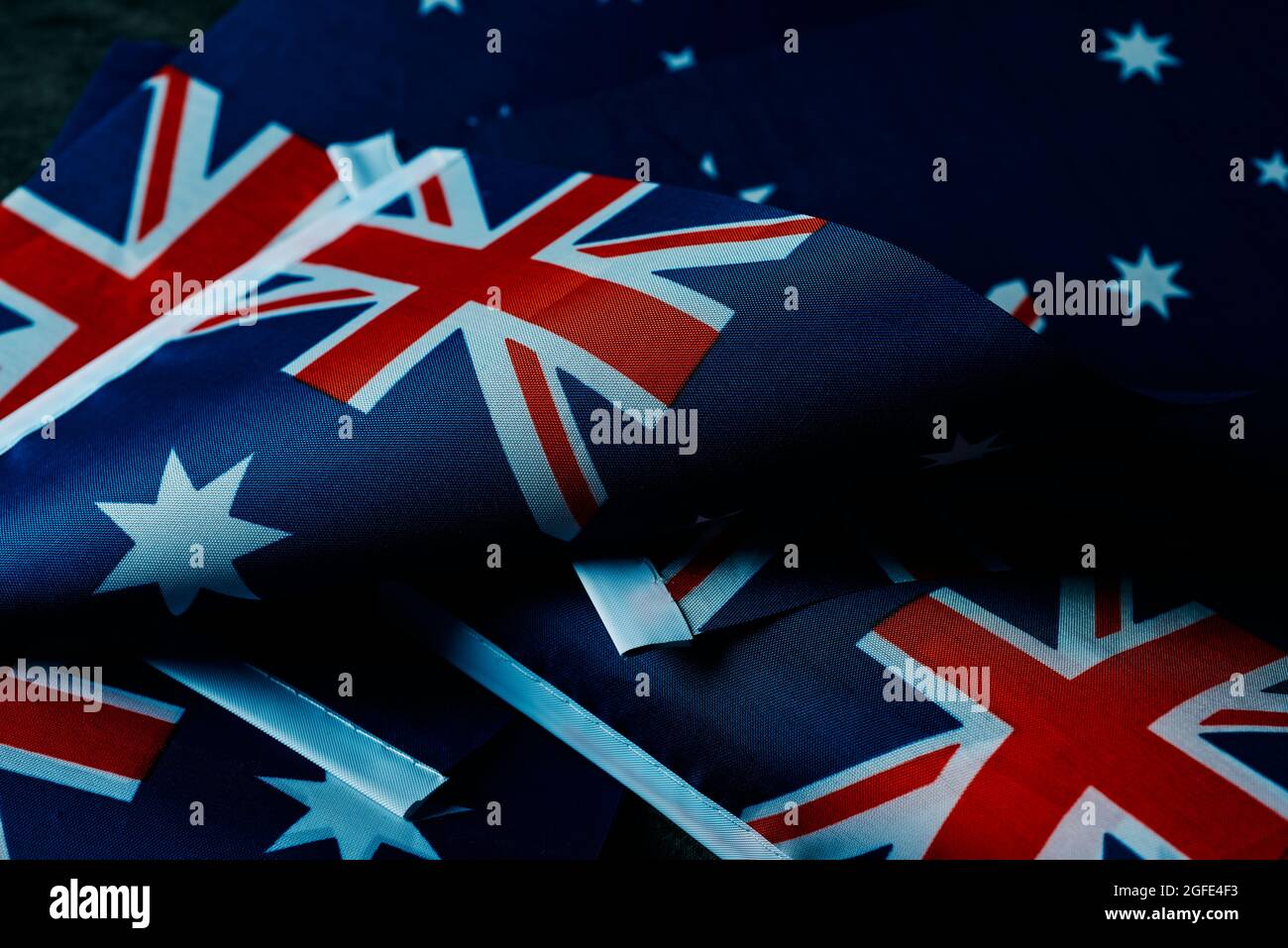 Australian flags hi-res stock photography and images - Alamy