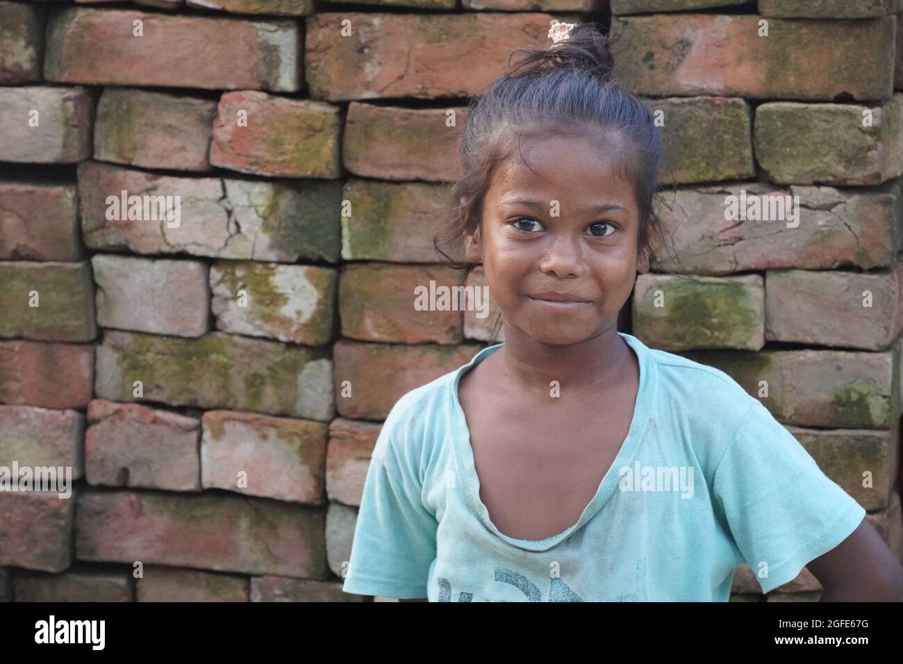 A Poor kid - child education concept Stock Photo - Alamy