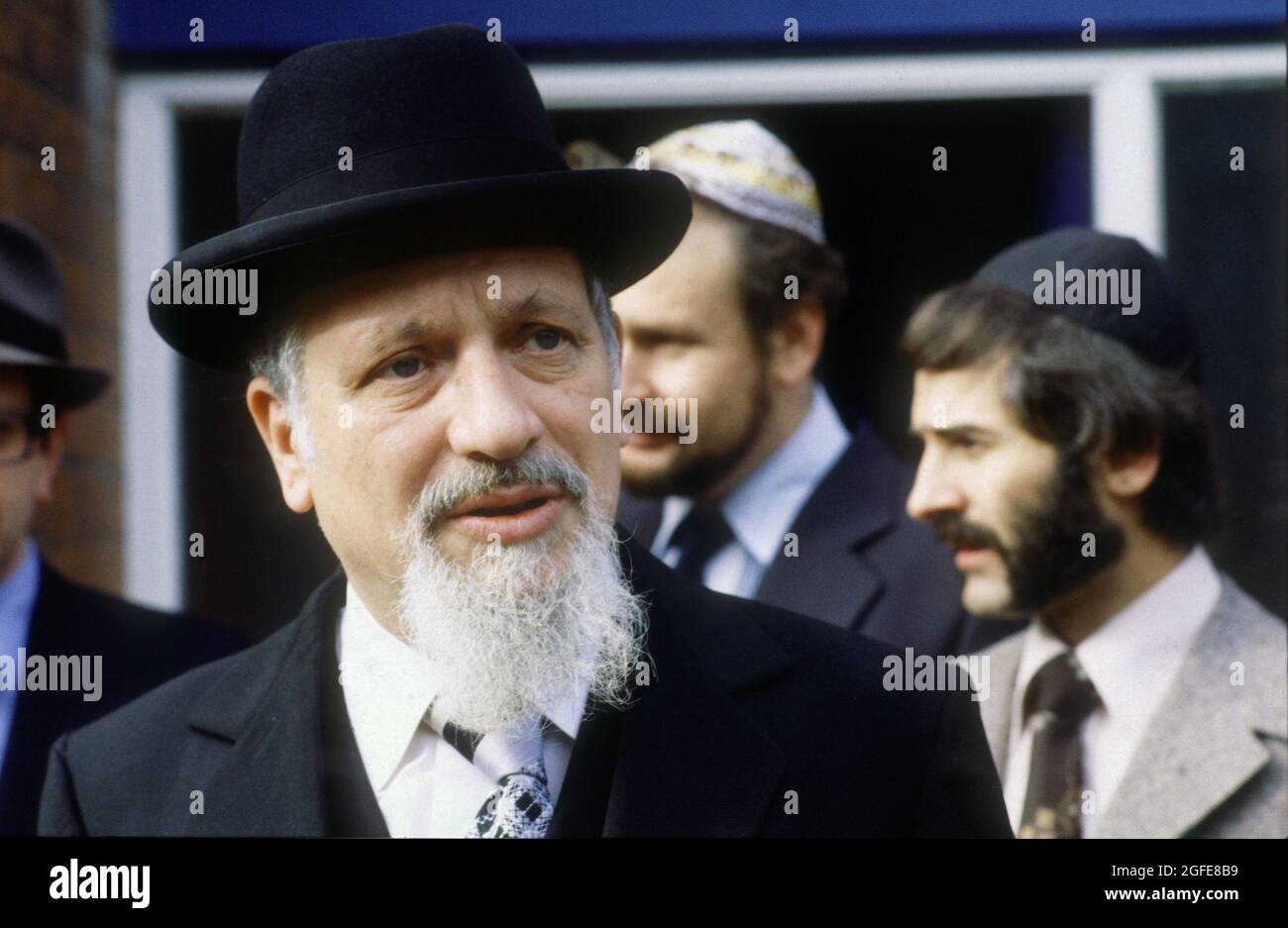 The Chief Rabbi Dr Emmanuel Jakobovits officially opens the Birmingham ...