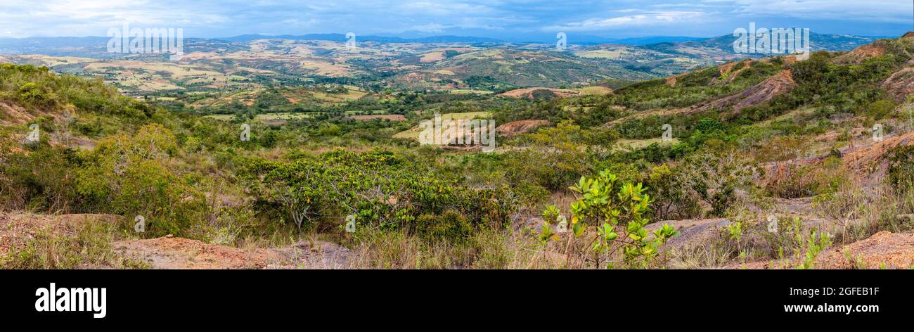 Landscape of Santander department of Colombia Stock Photo - Alamy