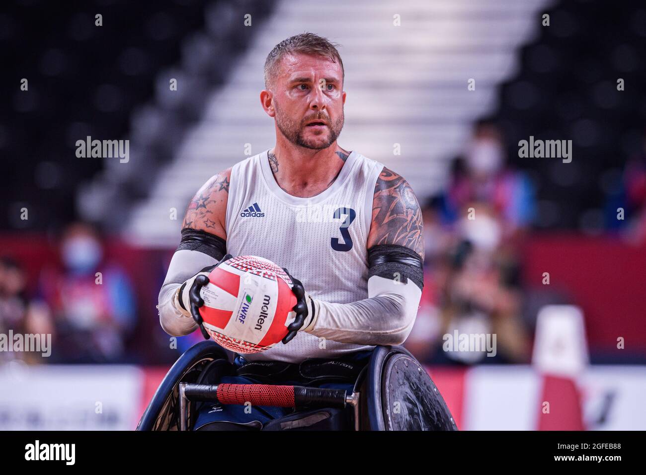 TOKYO, JAPAN. 25th Aug, 2021. Stuart Robinson of Great Britain in Men's ...