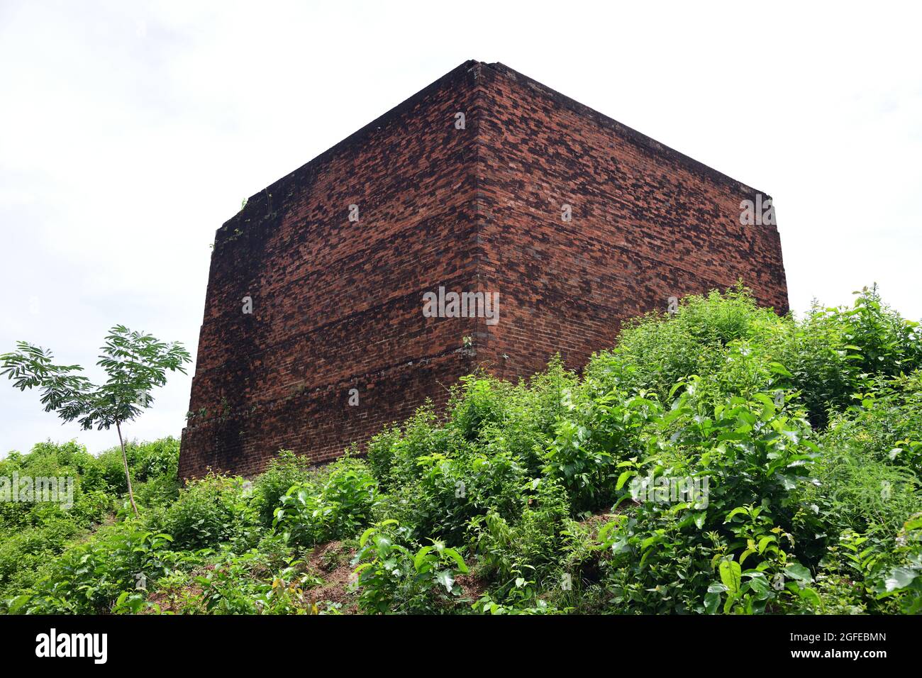 Gumghar. A mysterious square roofless brick structure built during the ...