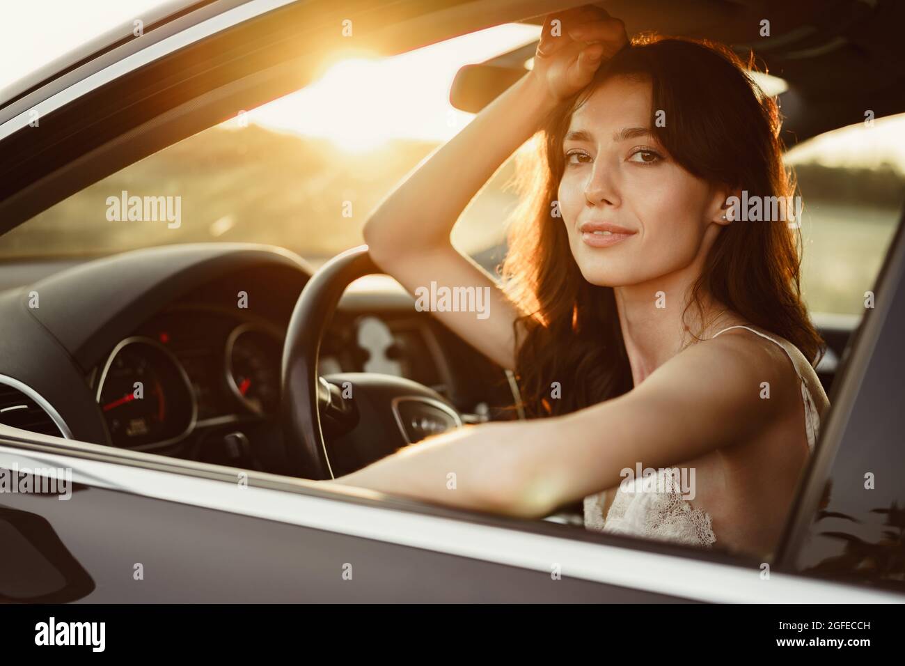 Close up driving along beautiful hi-res stock photography and images ...