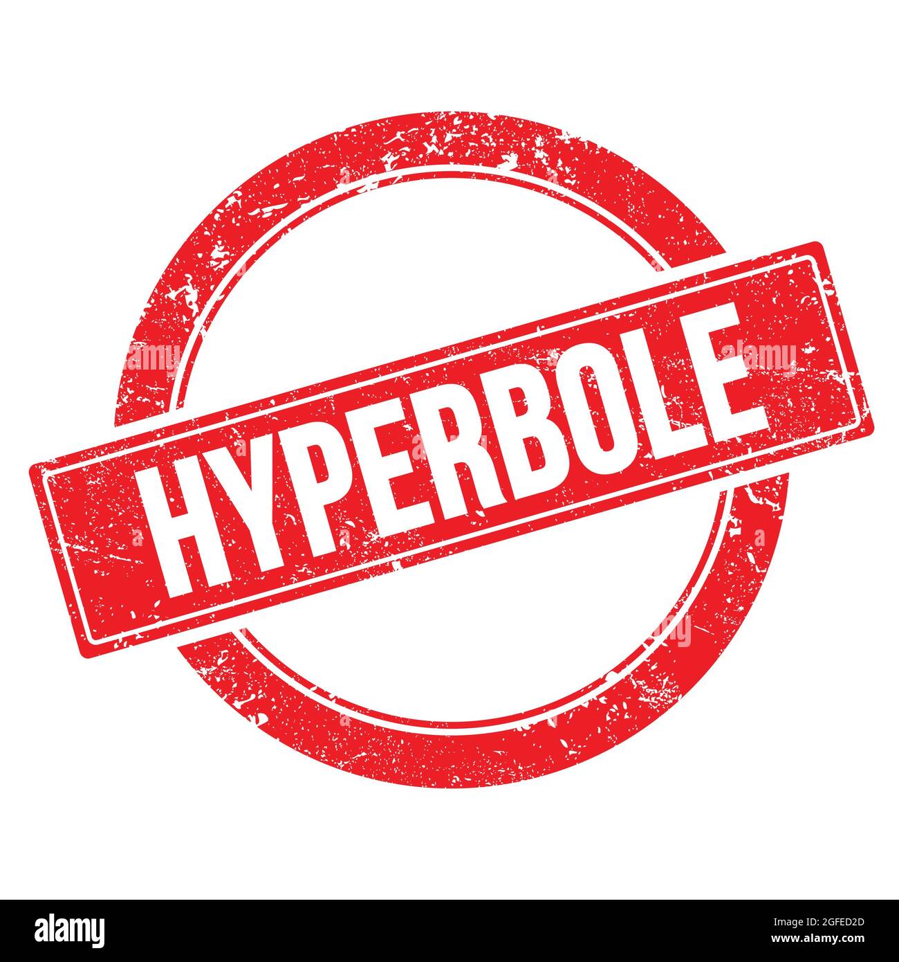 Hyperbole stamp hi-res stock photography and images - Alamy