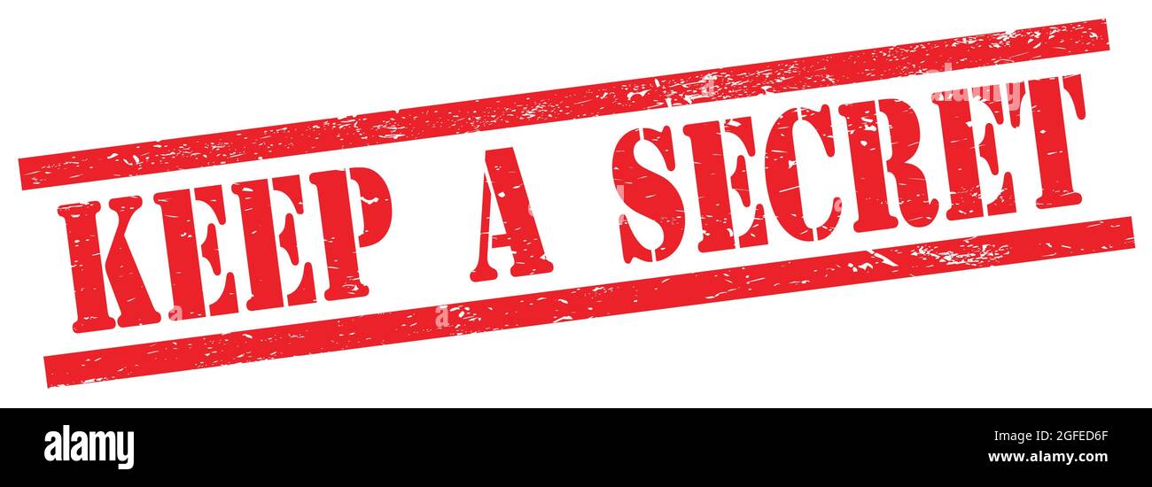 Keep a secret word Cut Out Stock Images & Pictures - Alamy