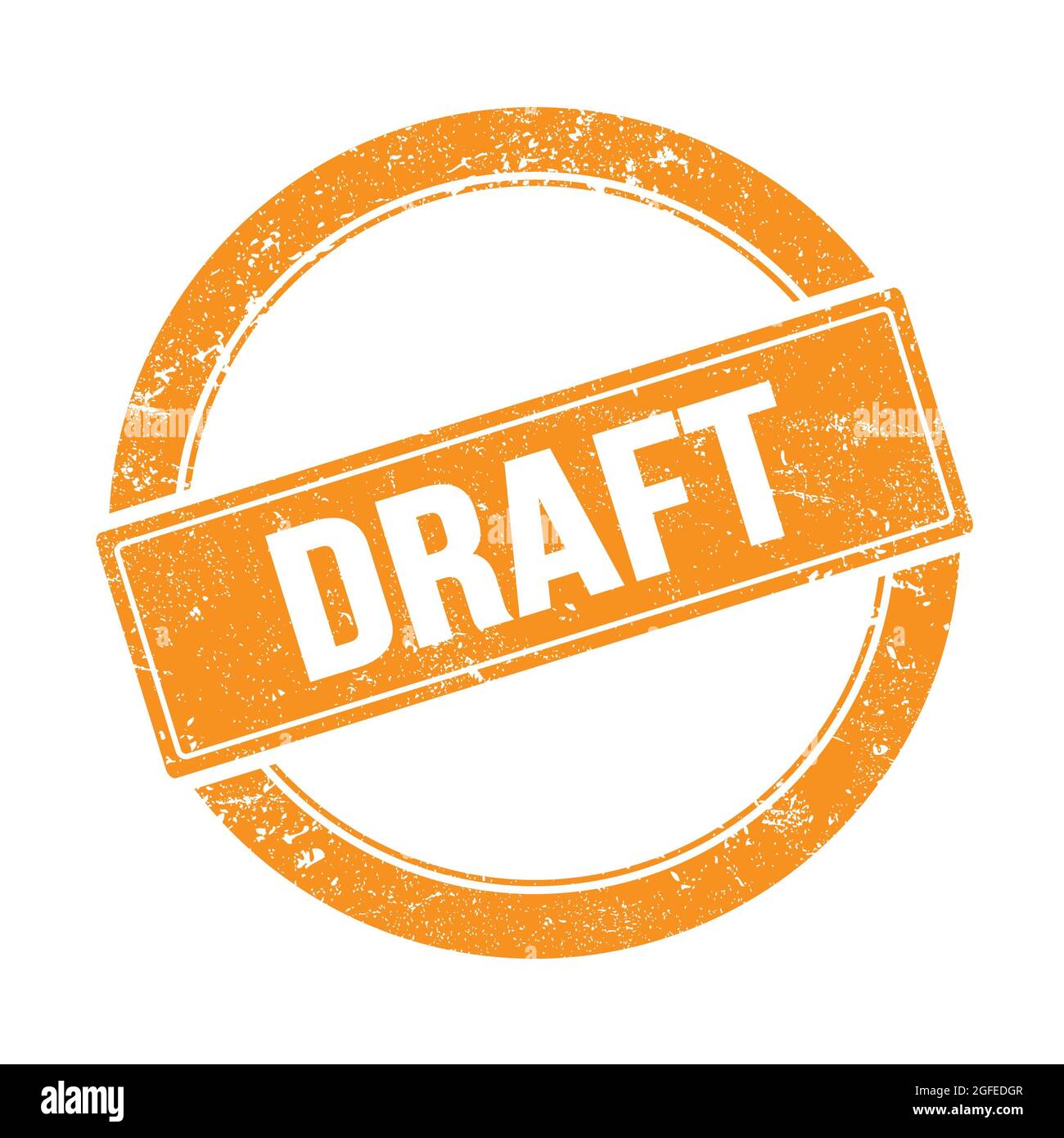 Draft word in vintage hi-res stock photography and images - Alamy