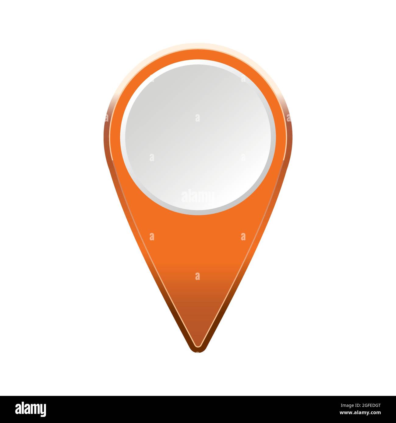 geo-position sign with shadow. Vector EPS 10 Stock Vector Image & Art ...